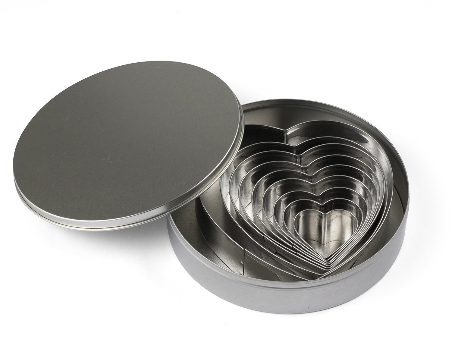 Blomsterbergs Cookie cutter set Heart 9 pcs - Elgiganten - Elgiganten