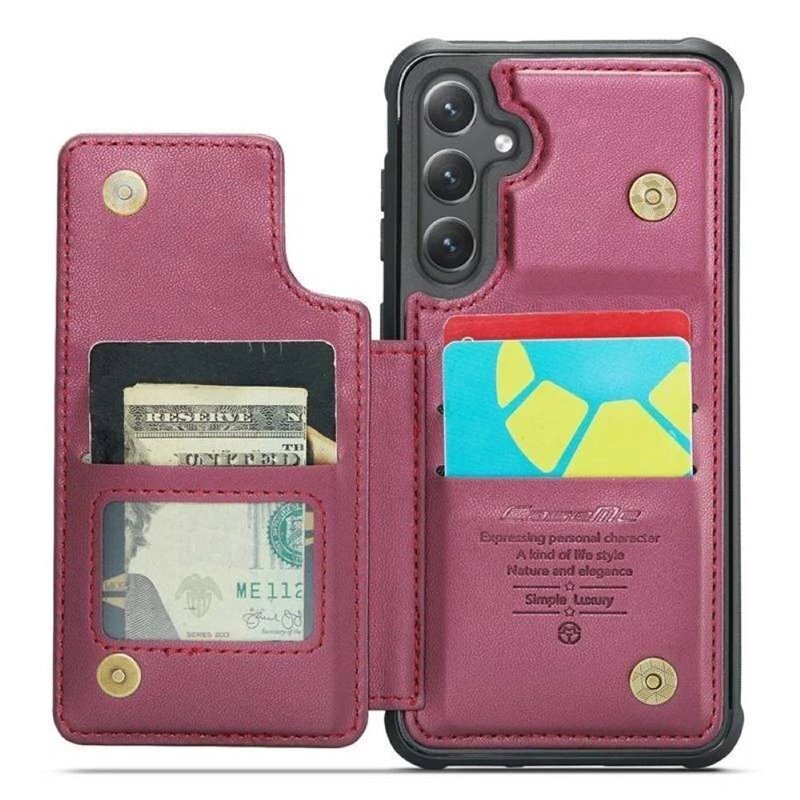 CaseMe mobildeksel C22 Samsung Galaxy S25 - Burgunder - Elkjøp | Elkjøp