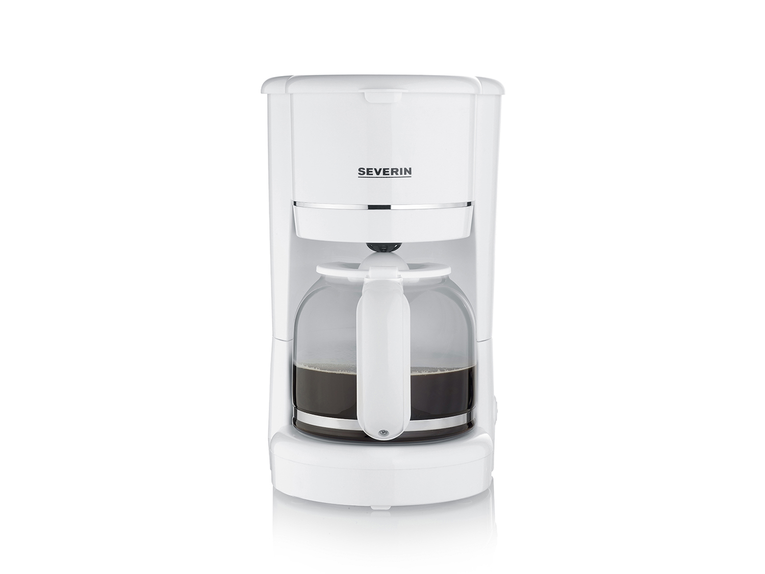 Severin Coffee machine 1,25 liter 900 watt White - Elkjøp | Elkjøp