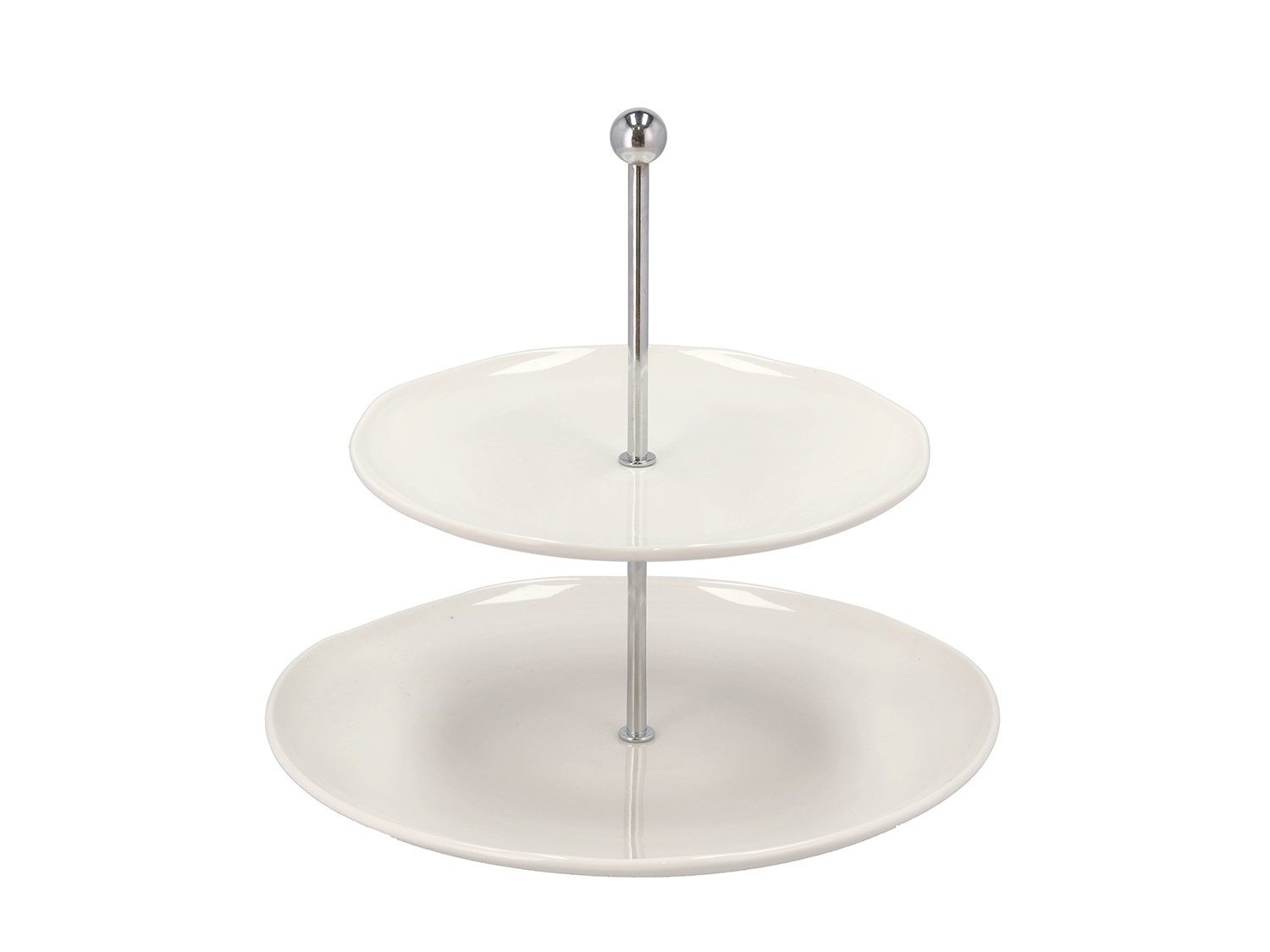 Blomsterbergs Two-tier cake stand Dia. 20 + 27 cm - Elgiganten - Elgiganten