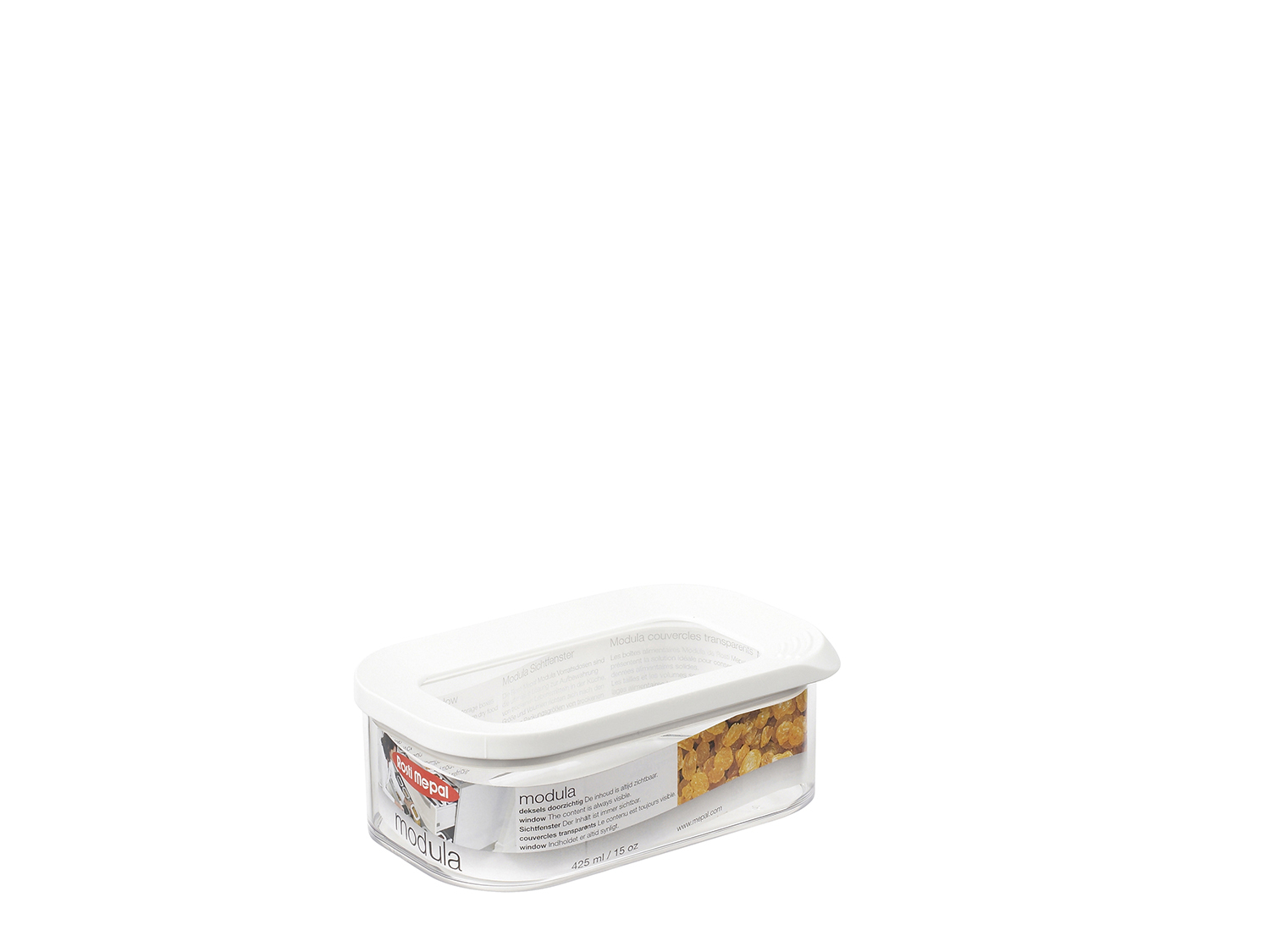 Mepal Modula Storage box 0.4 liter Transparent - Elgiganten - Elgiganten