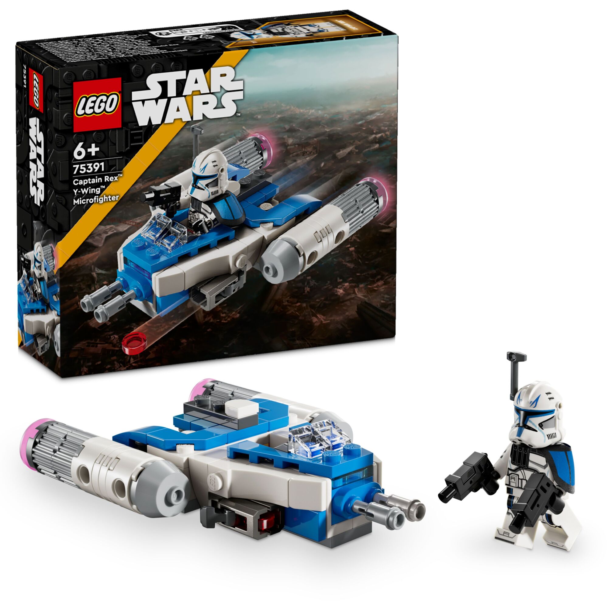 LEGO Star Wars Captain Rex Y-Wing Microfighter 75391 - Elgiganten ...