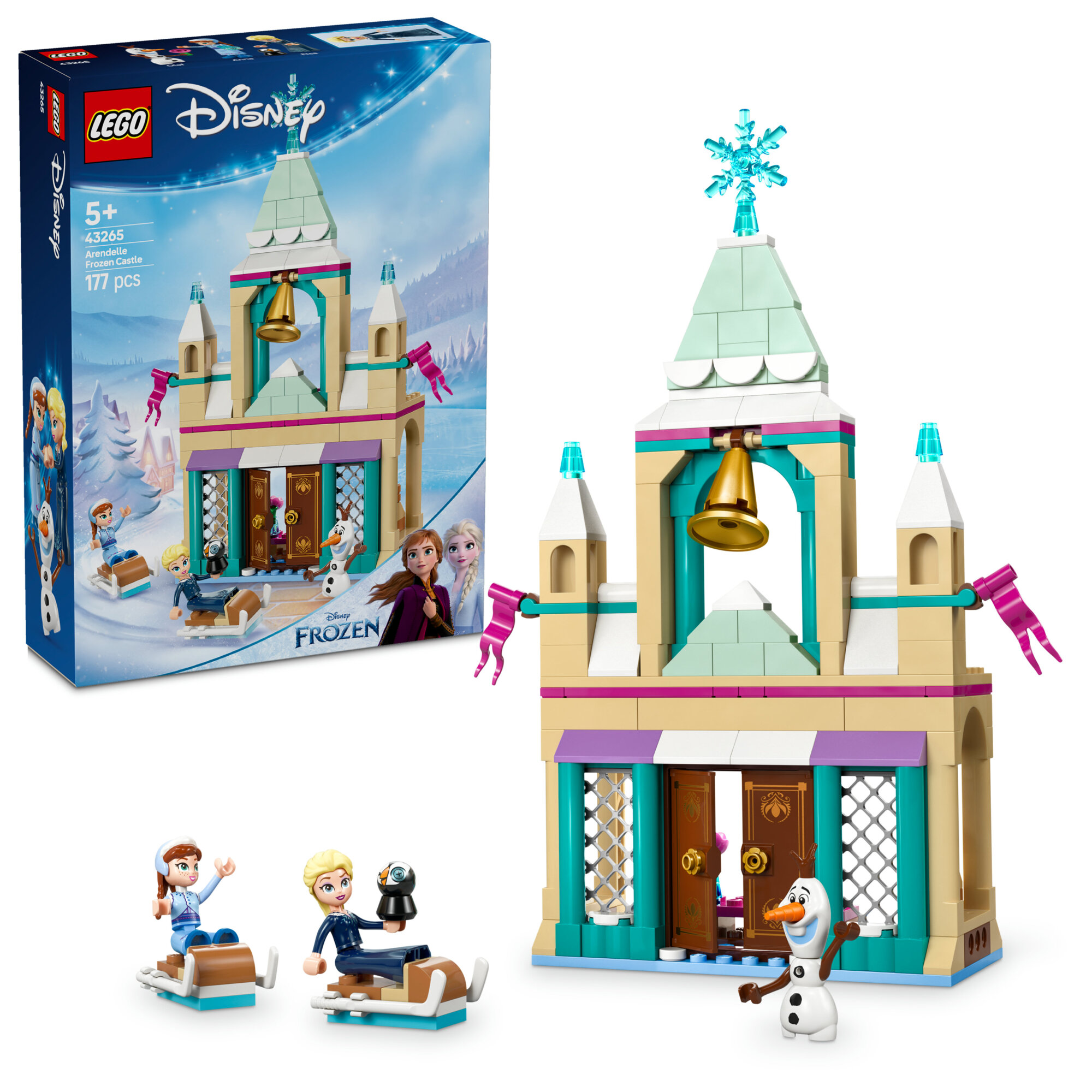 LEGO Disney Princess Frost: Arendal slot 43265 | Elgiganten | Elgiganten