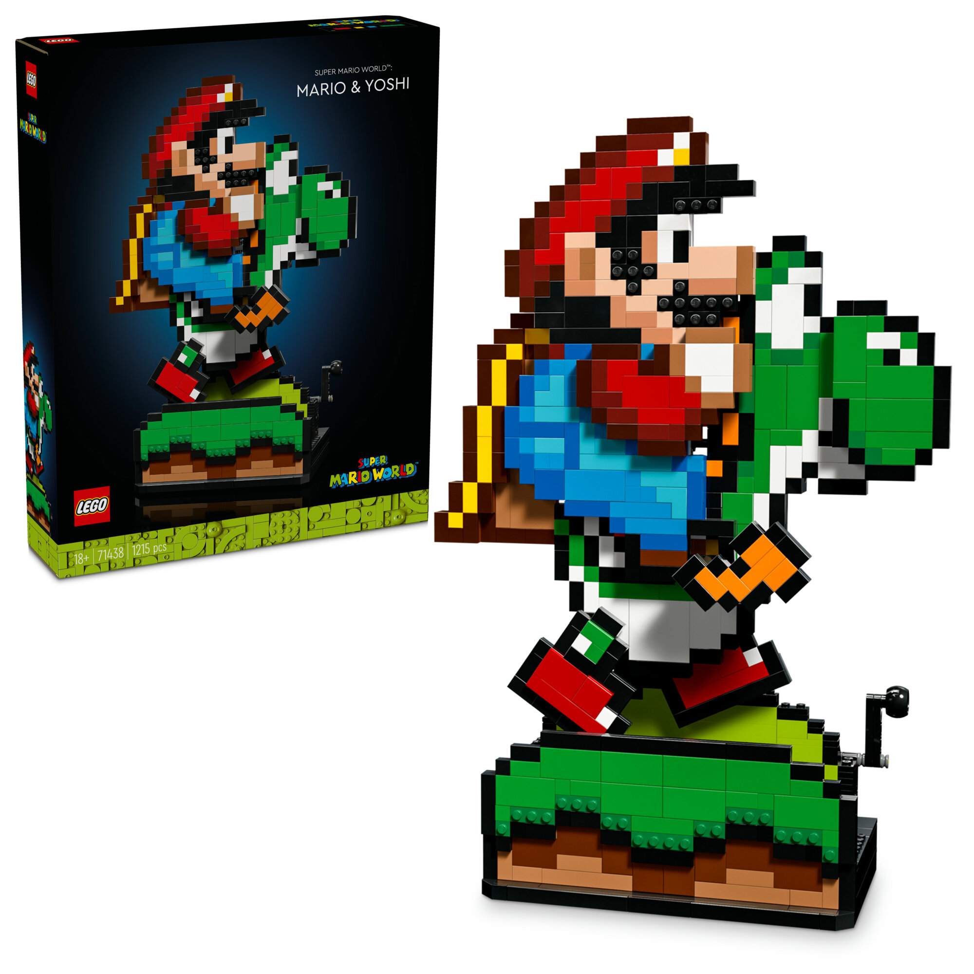 LEGO Super Mario Super Mario World: Mario og Yoshi 71438 | Elgiganten ...