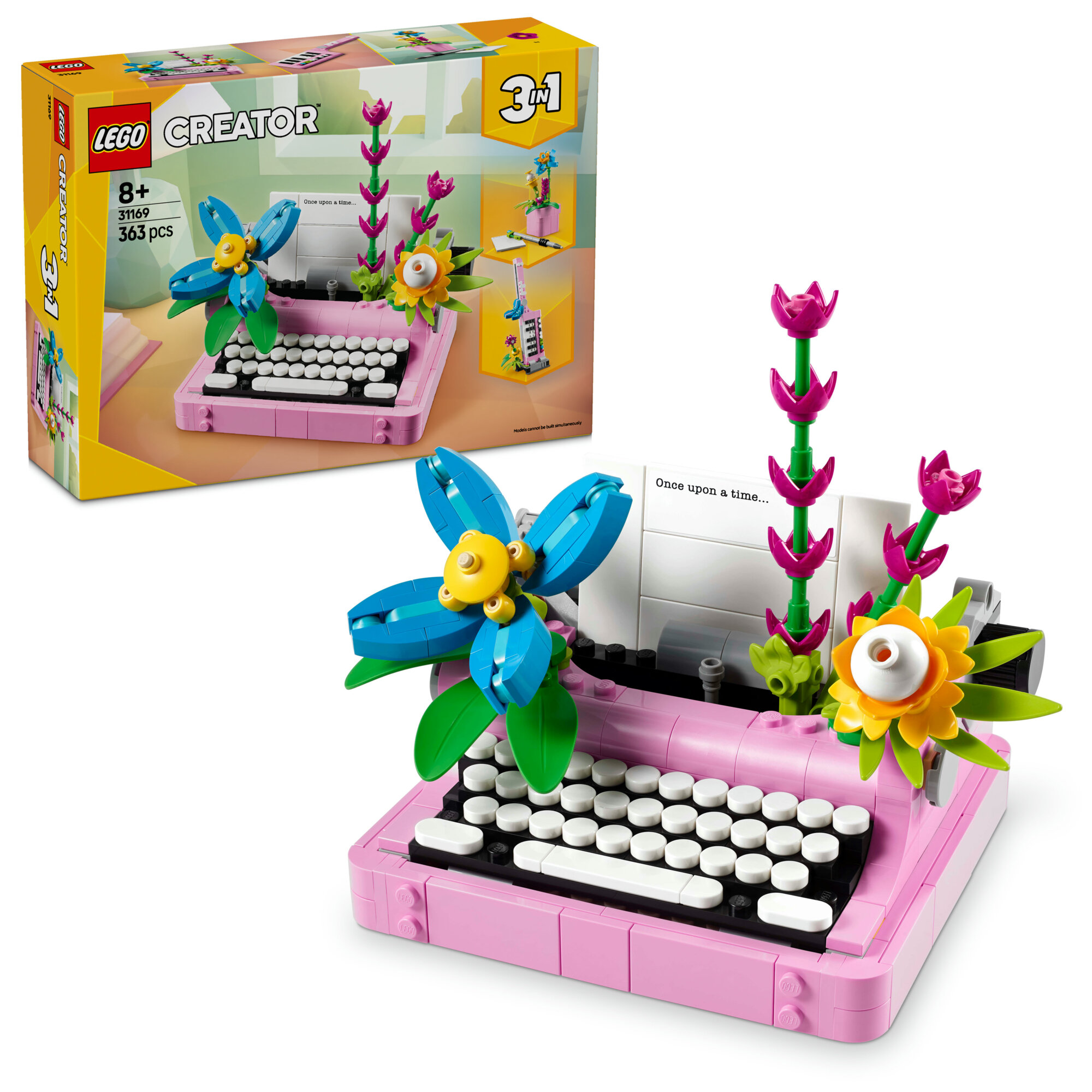 LEGO Creator Skrivemaskin med blomster 31169 - Elkjøp | Elkjøp