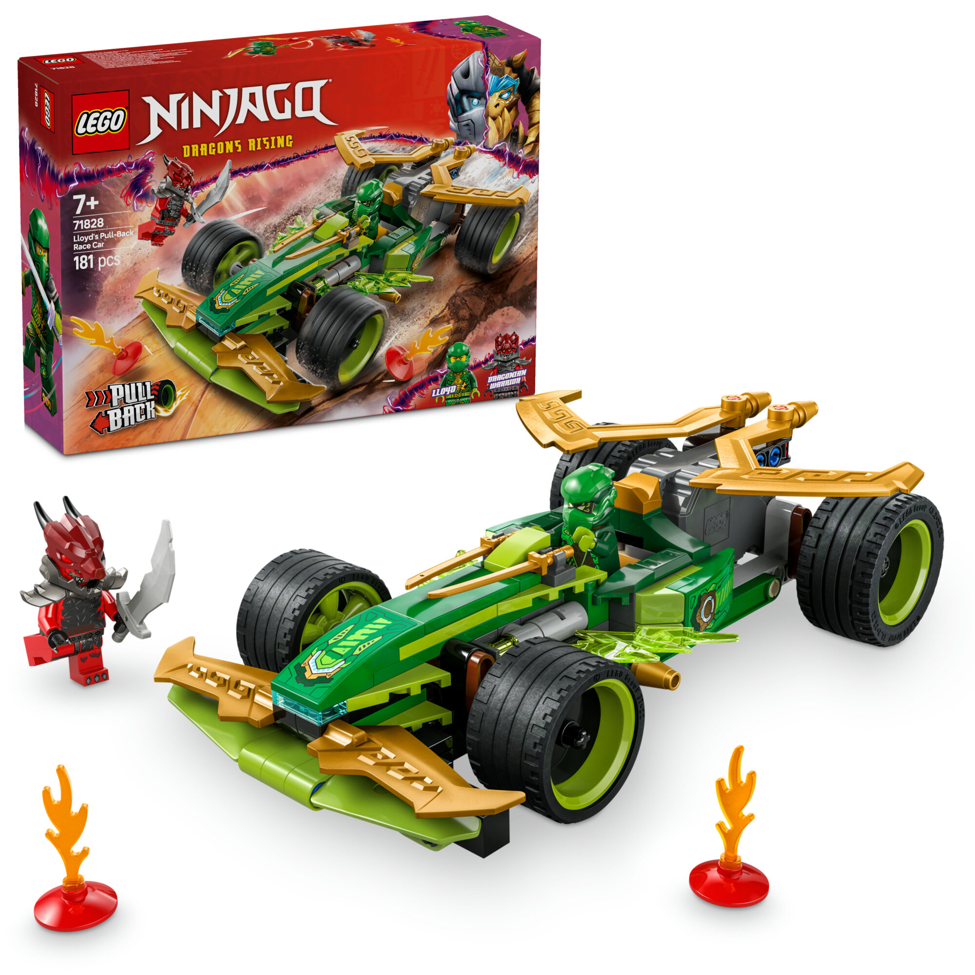 LEGO Ninjago Lloyds pullback-racerbil 71828 - Elkjøp | Elkjøp