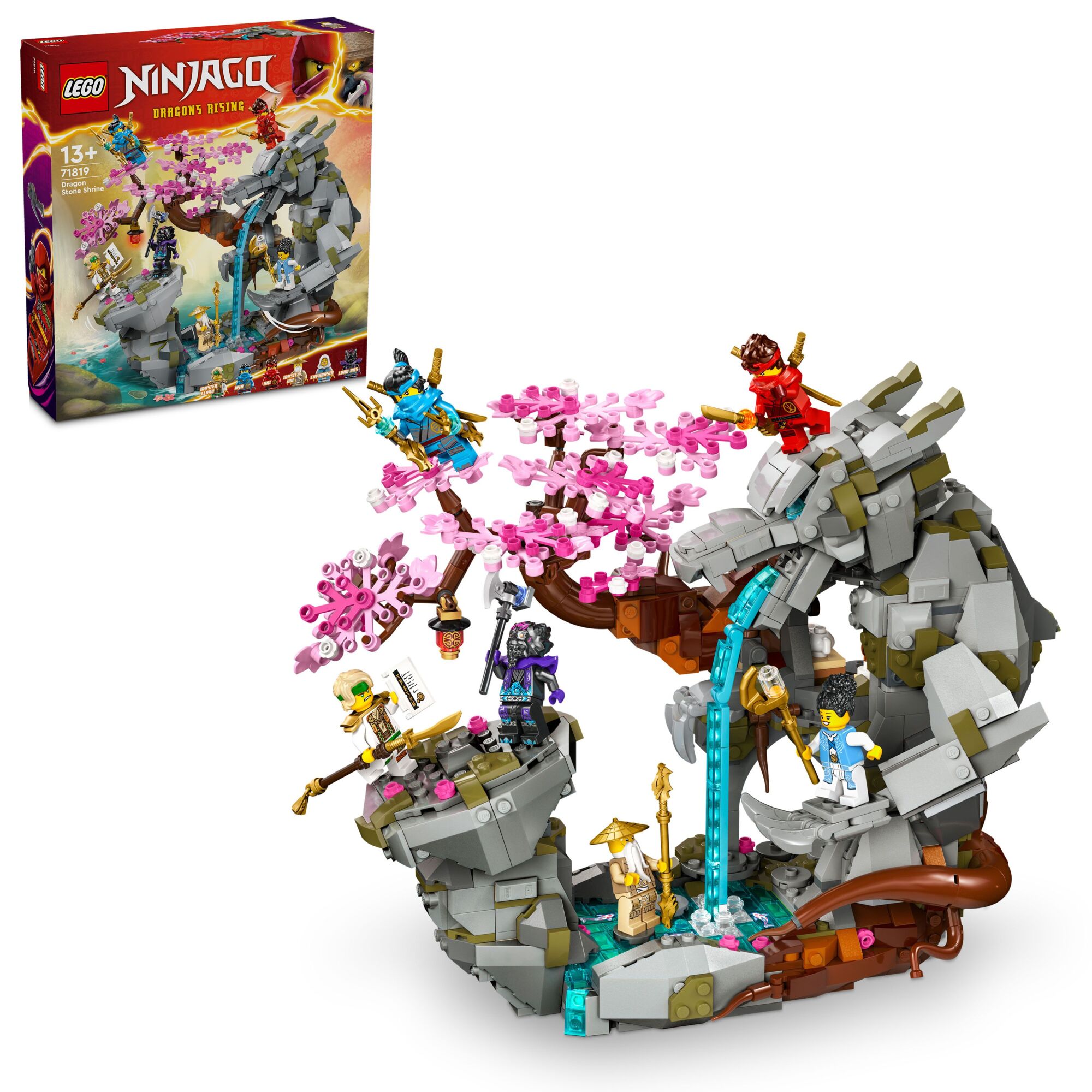 LEGO Ninjago Dragesten-tempel 71819 | Elgiganten | Elgiganten