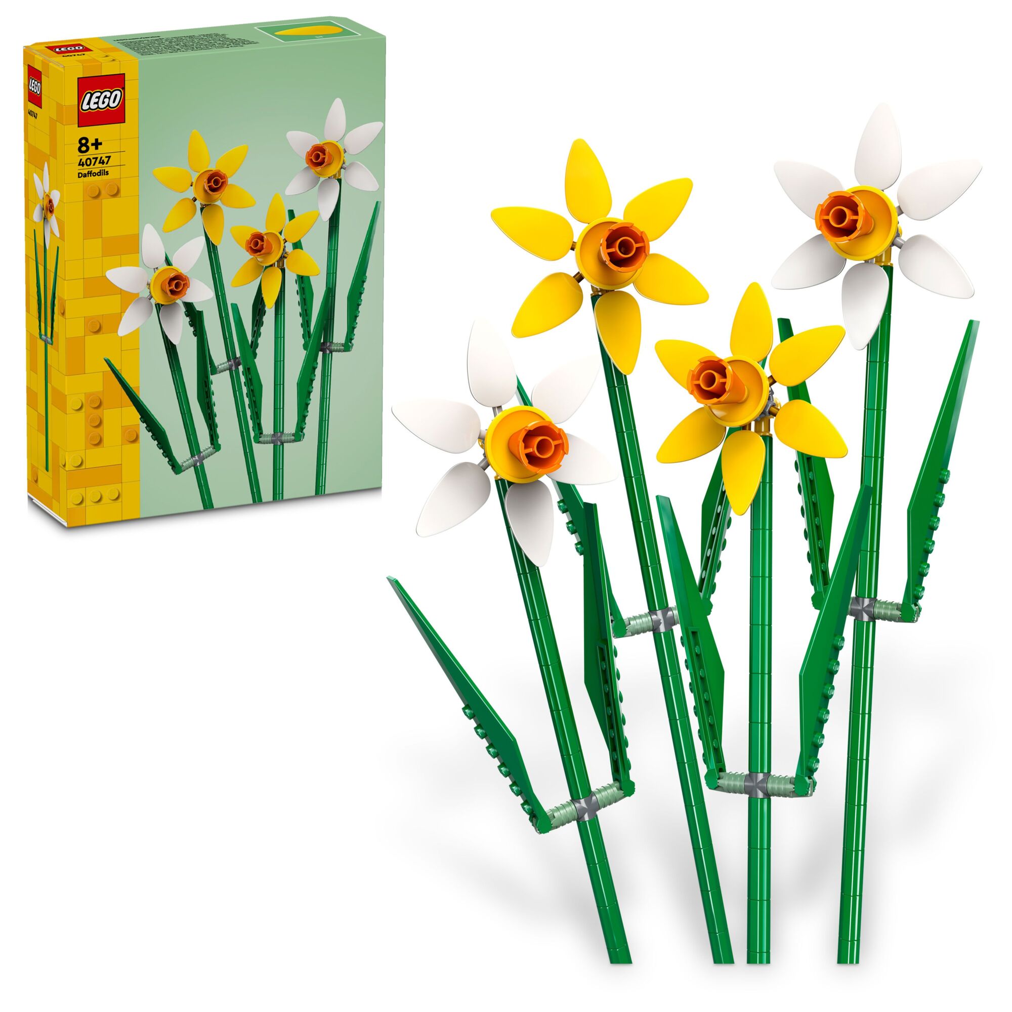 LEGO Botanicals Påskeliljer 40747 | Elgiganten | Elgiganten