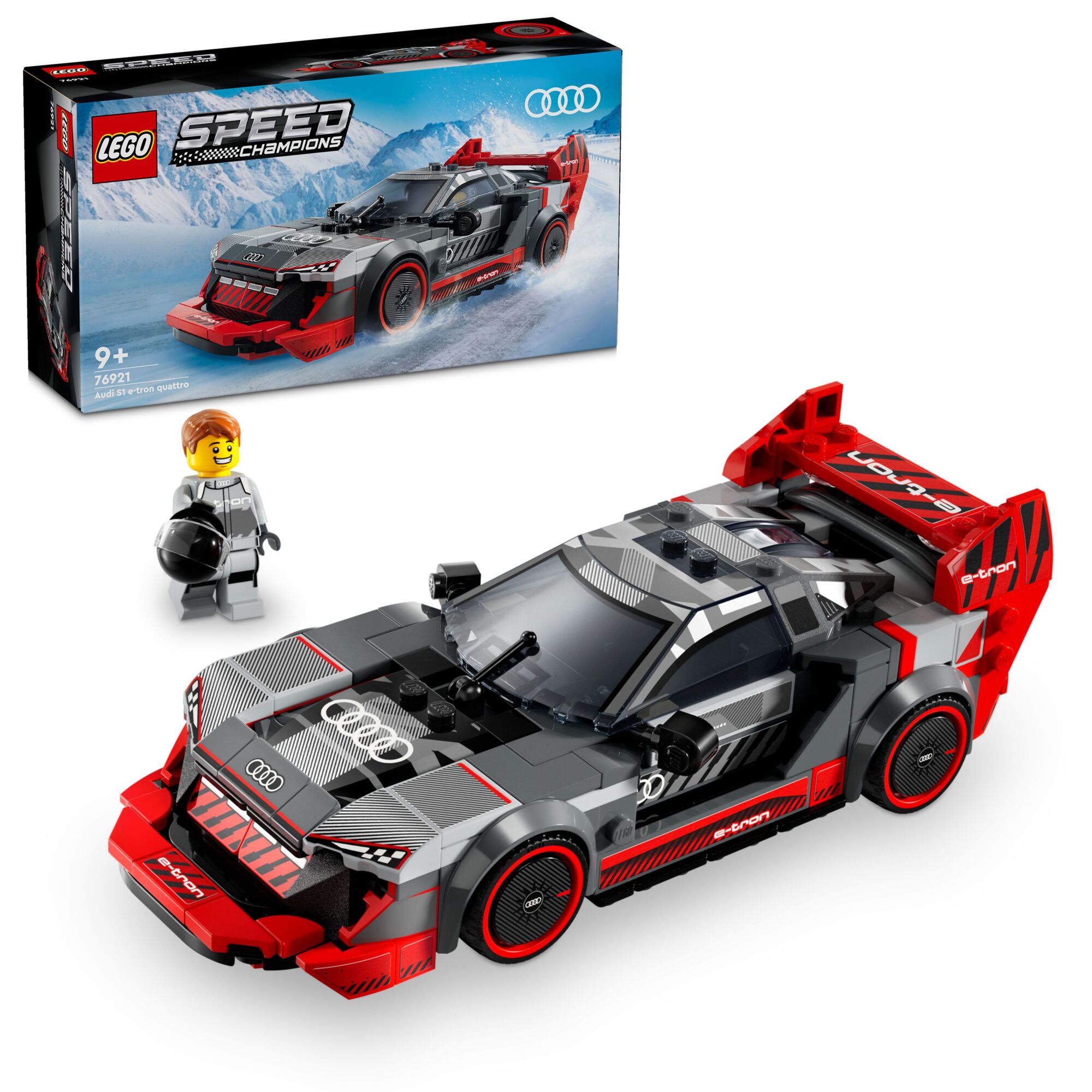 LEGO Speed Champions Audi S1 e-tron quattro-racerbil 76921 | Elgiganten ...