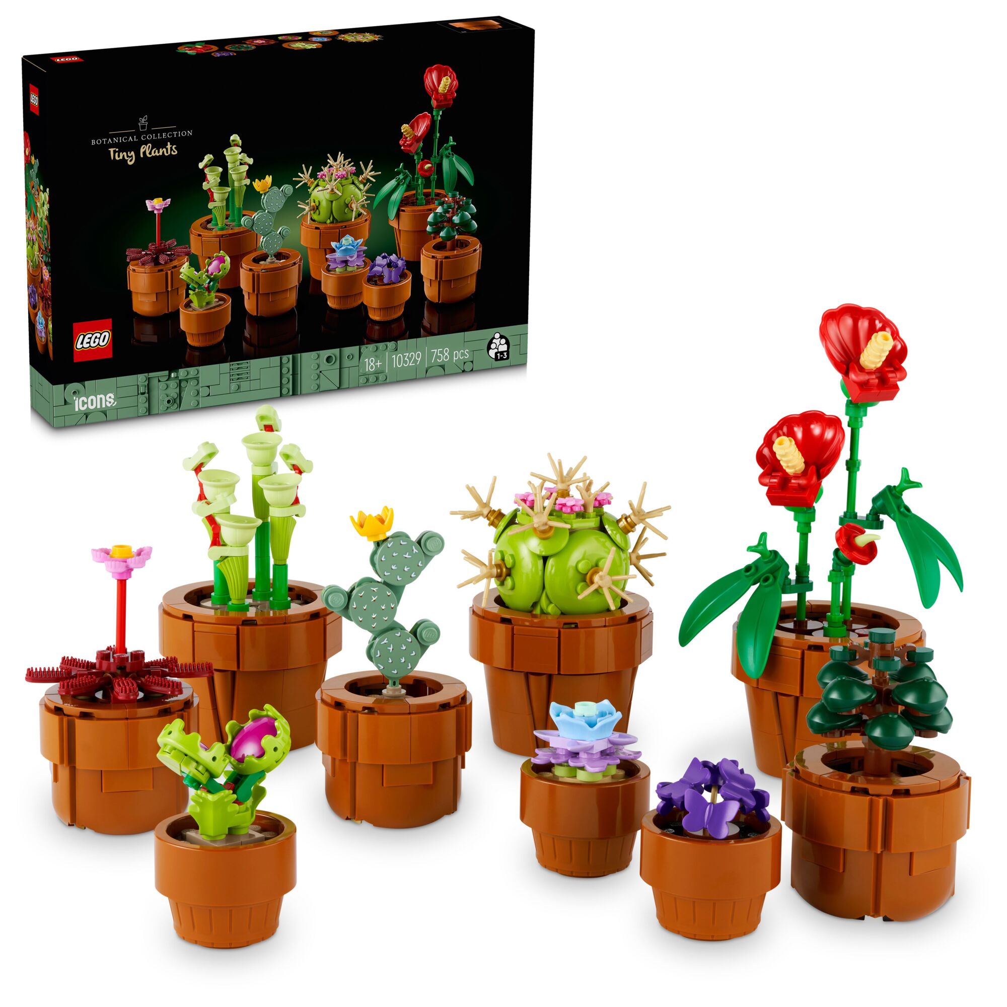 LEGO Botanicals Små planter 10329 | Elgiganten | Elgiganten