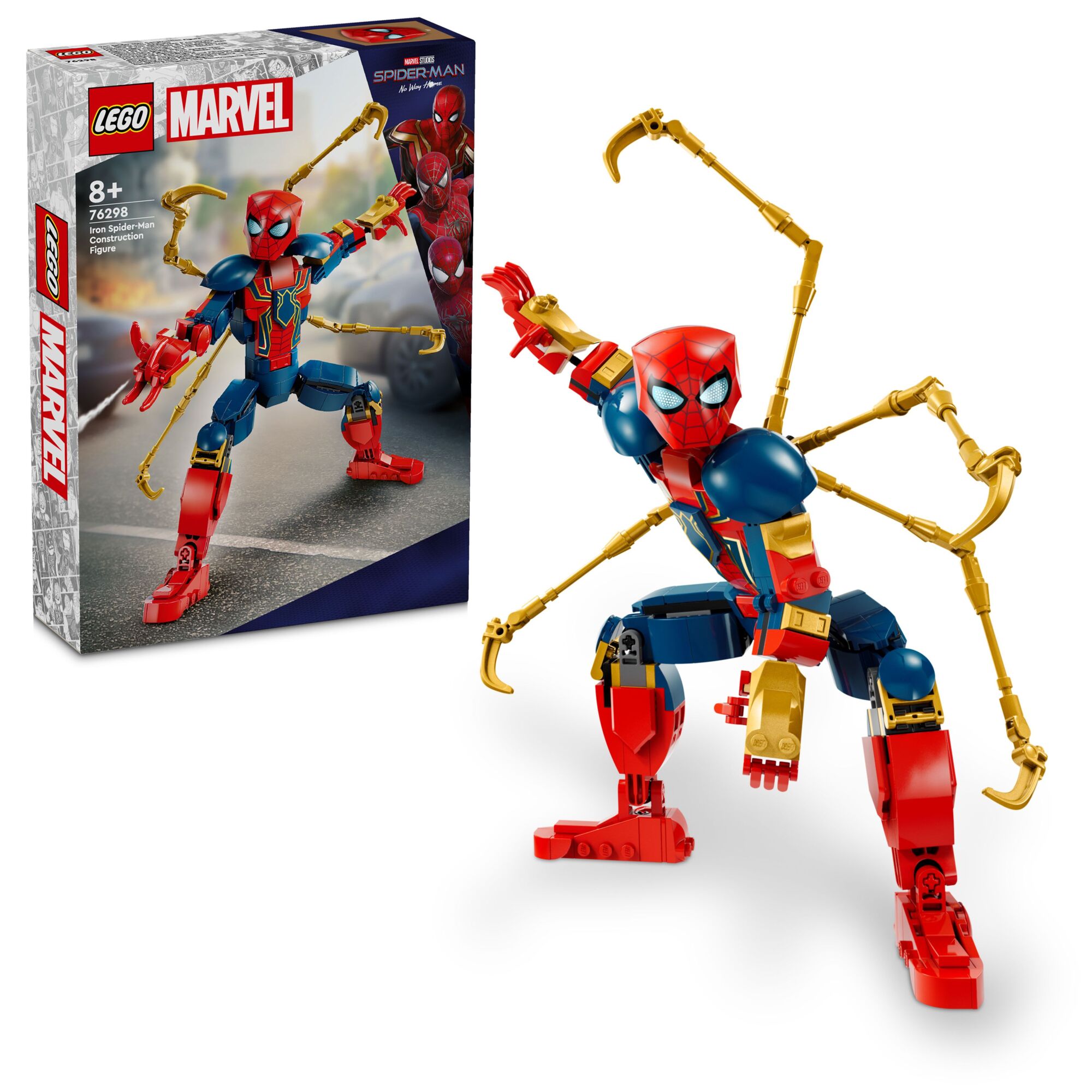 LEGO Super Heroes Byg selv-figur af Iron Spider-Man 76298 | Elgiganten ...