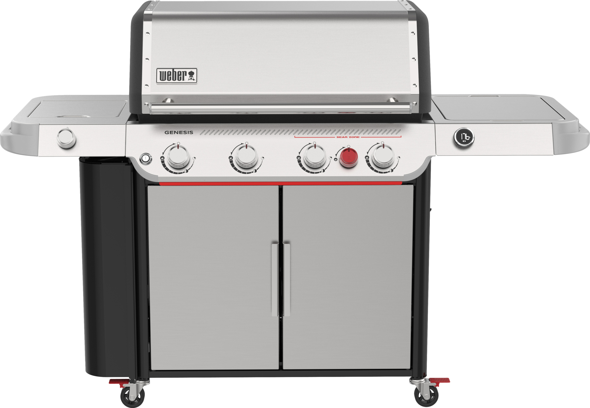 Weber Genesis SP-435W gasgrill 1501168 (sølv) | Elgiganten | Elgiganten