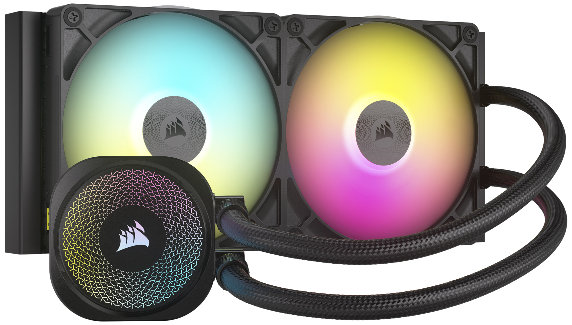 Corsair iCUE LINK TITAN 280mm RX RGB CPU vattenkylare (svart ...