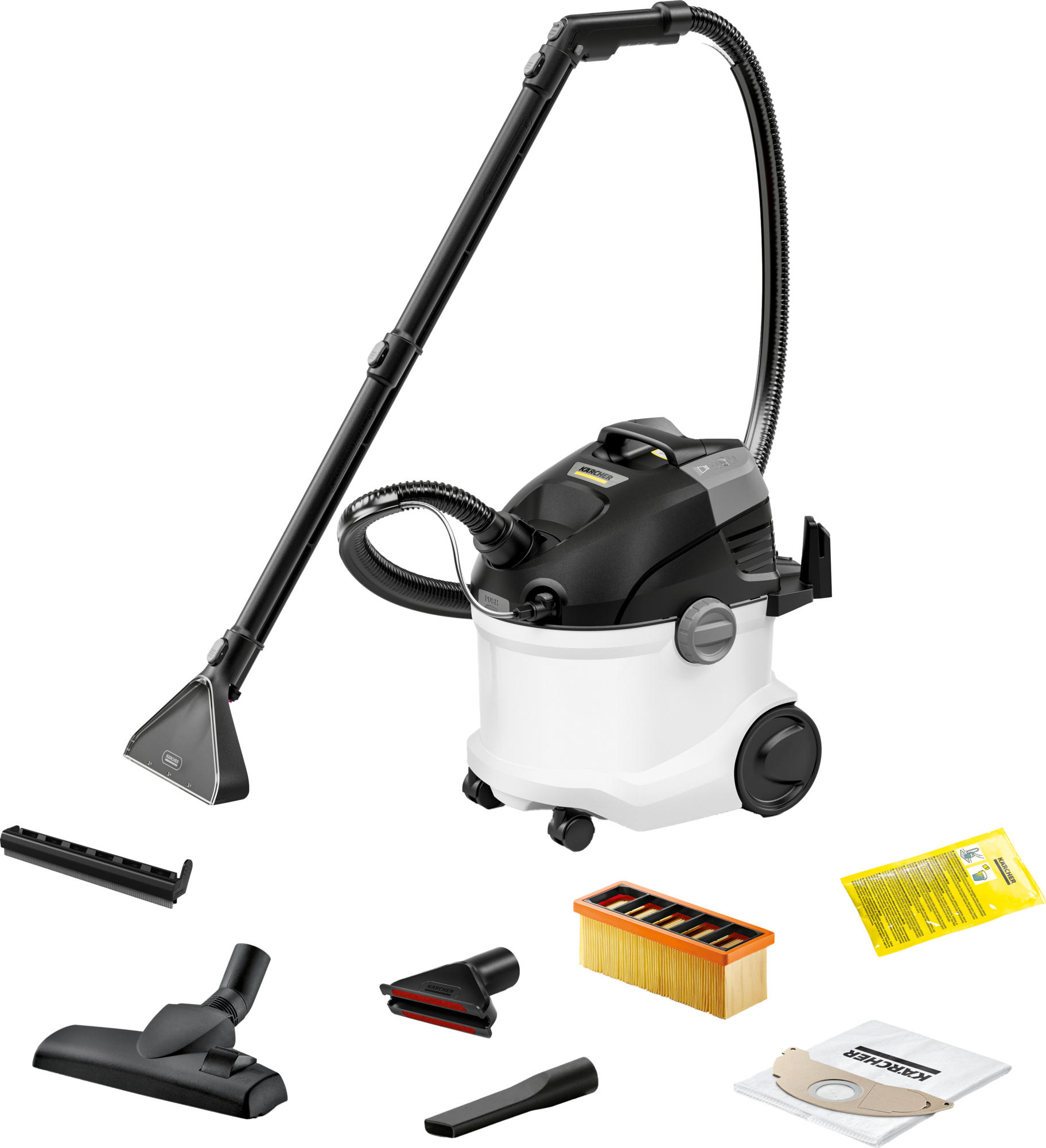 Karcher SE 5 tekstilrenser 1.081-230.0 (hvid) | Elgiganten | Elgiganten