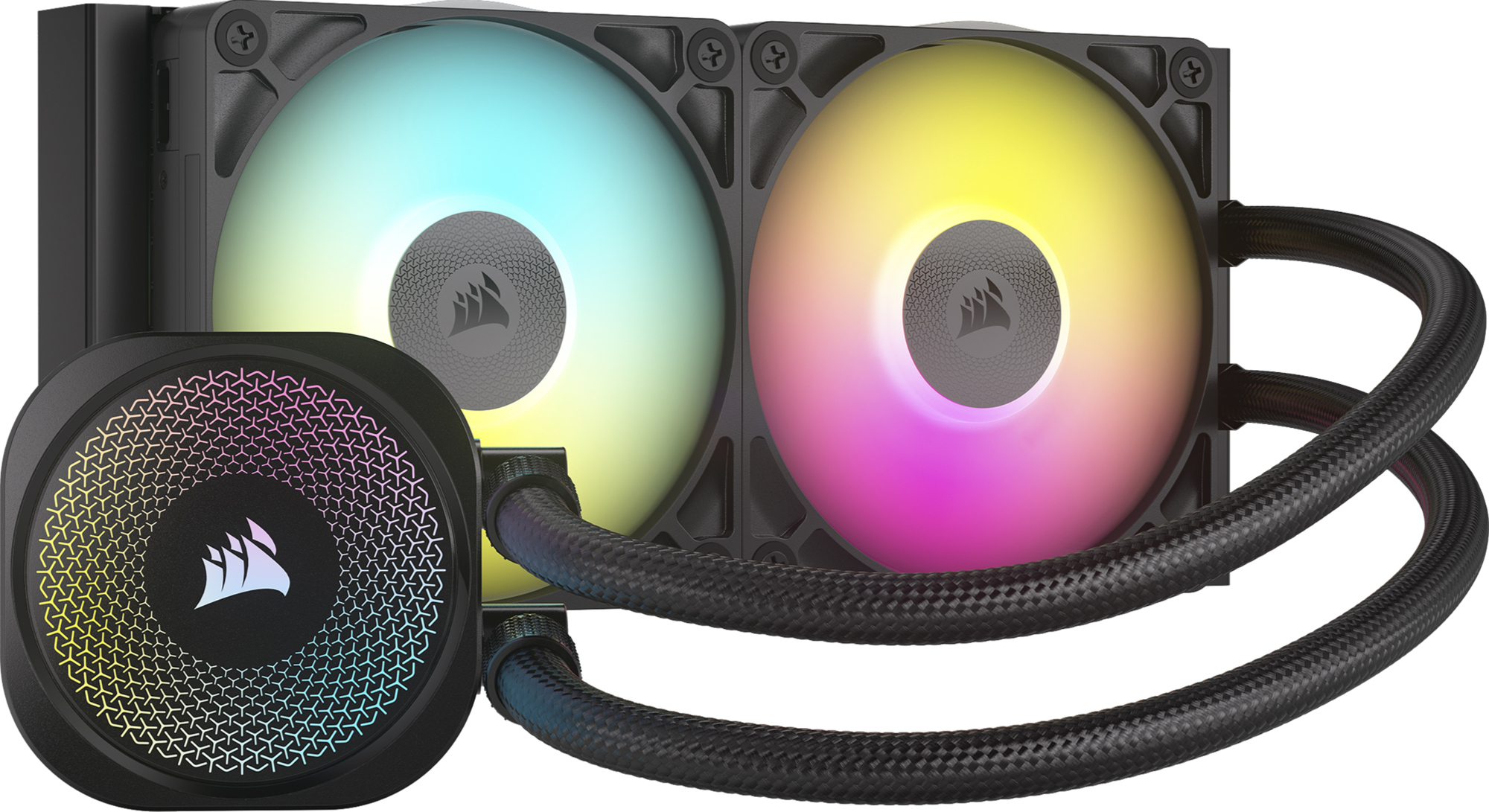 Corsair iCUE LINK TITAN 240mm RX RGB CPU vattenkylare (svart ...