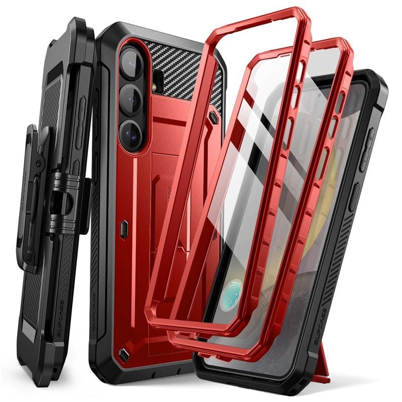 SUPCASE UB Pro 2-set Samsung Galaxy S25 - Ruddy - Gigantti verkkokauppa