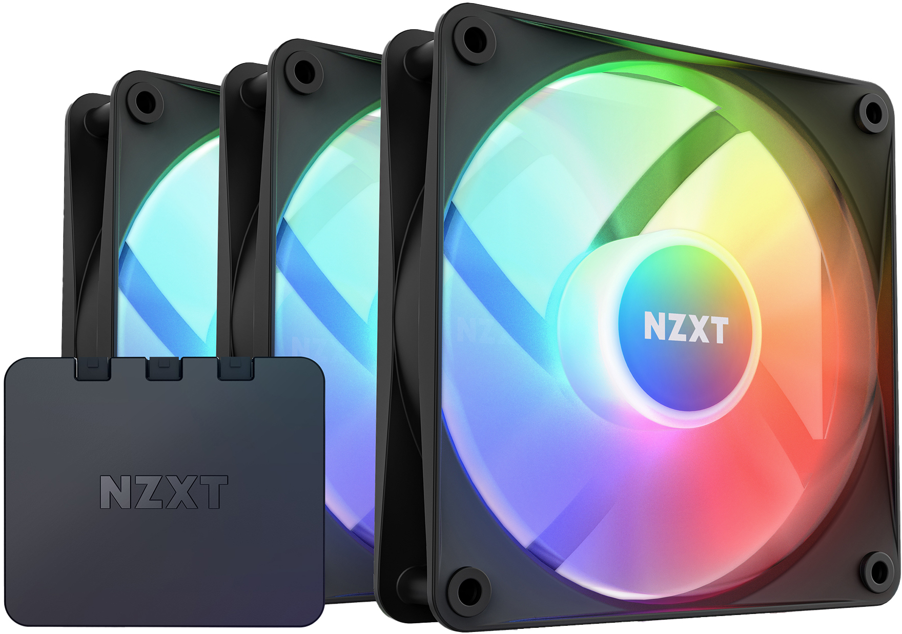 NZXT F120 RGB Core 120 mm tuuletin (3 kpl, musta) - Gigantti verkkokauppa