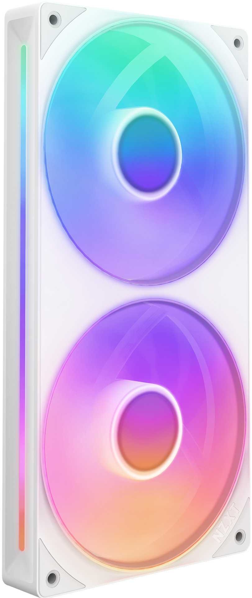 NZXT F240 RGB Core 240 mm Unibody-fläkt (vit) - Elgiganten - Elgiganten