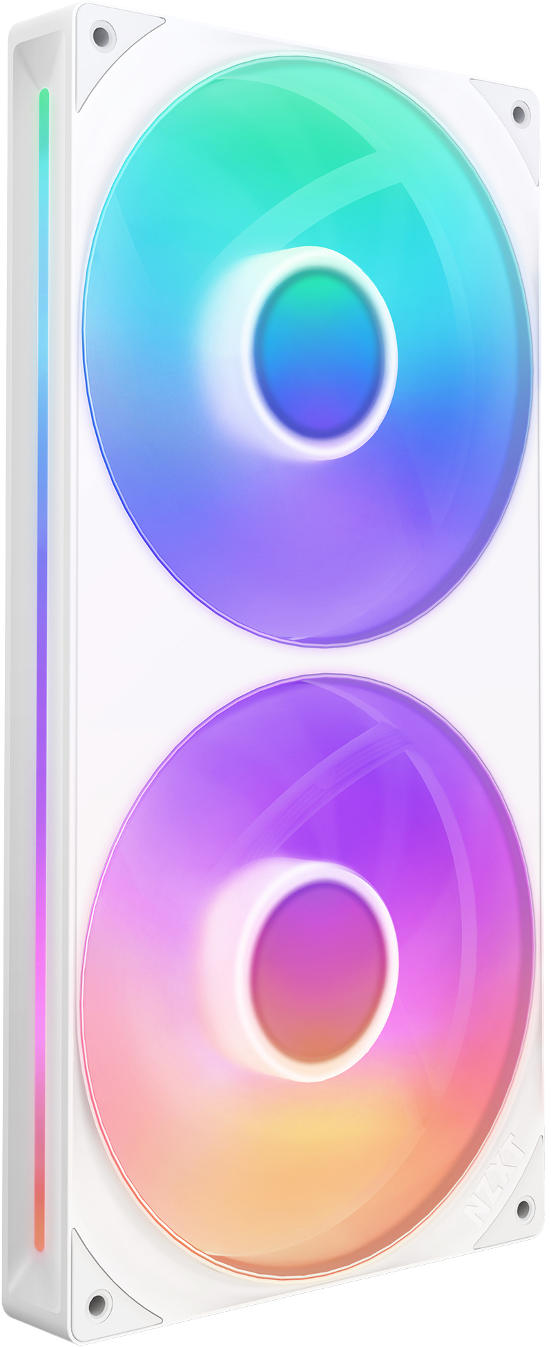 NZXT F280 RGB Core 280 mm Unibody-fläkt (vit) - Elgiganten - Elgiganten