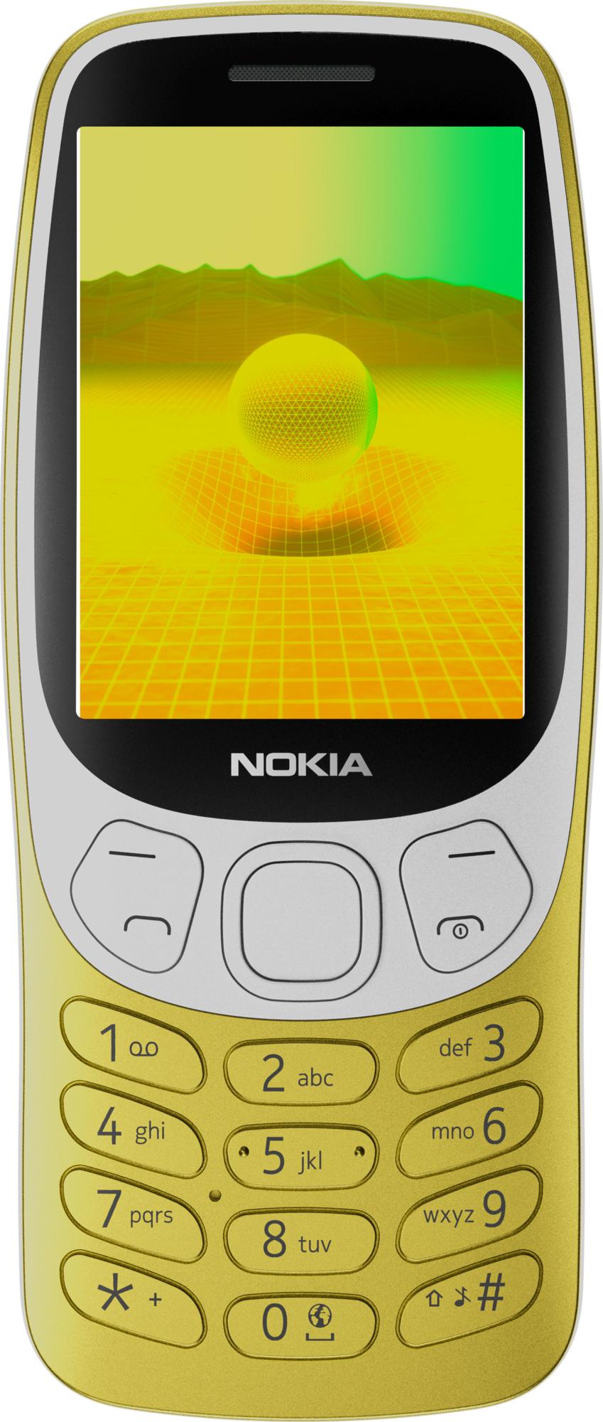 Nokia 3210 4G mobiltelefon (gull) - Elkjøp | Elkjøp