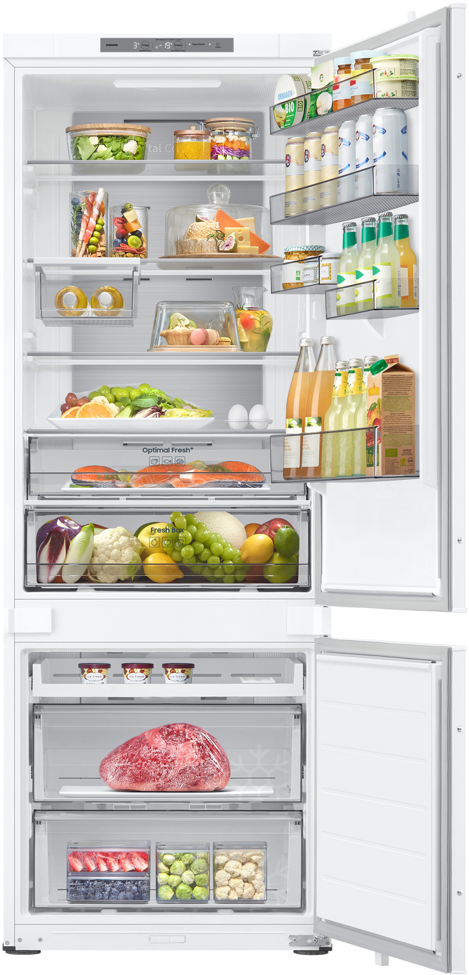 Samsung ekstra bredt kombiskap BRB38G705DWWEF innebygd - Elkjøp | Elkjøp