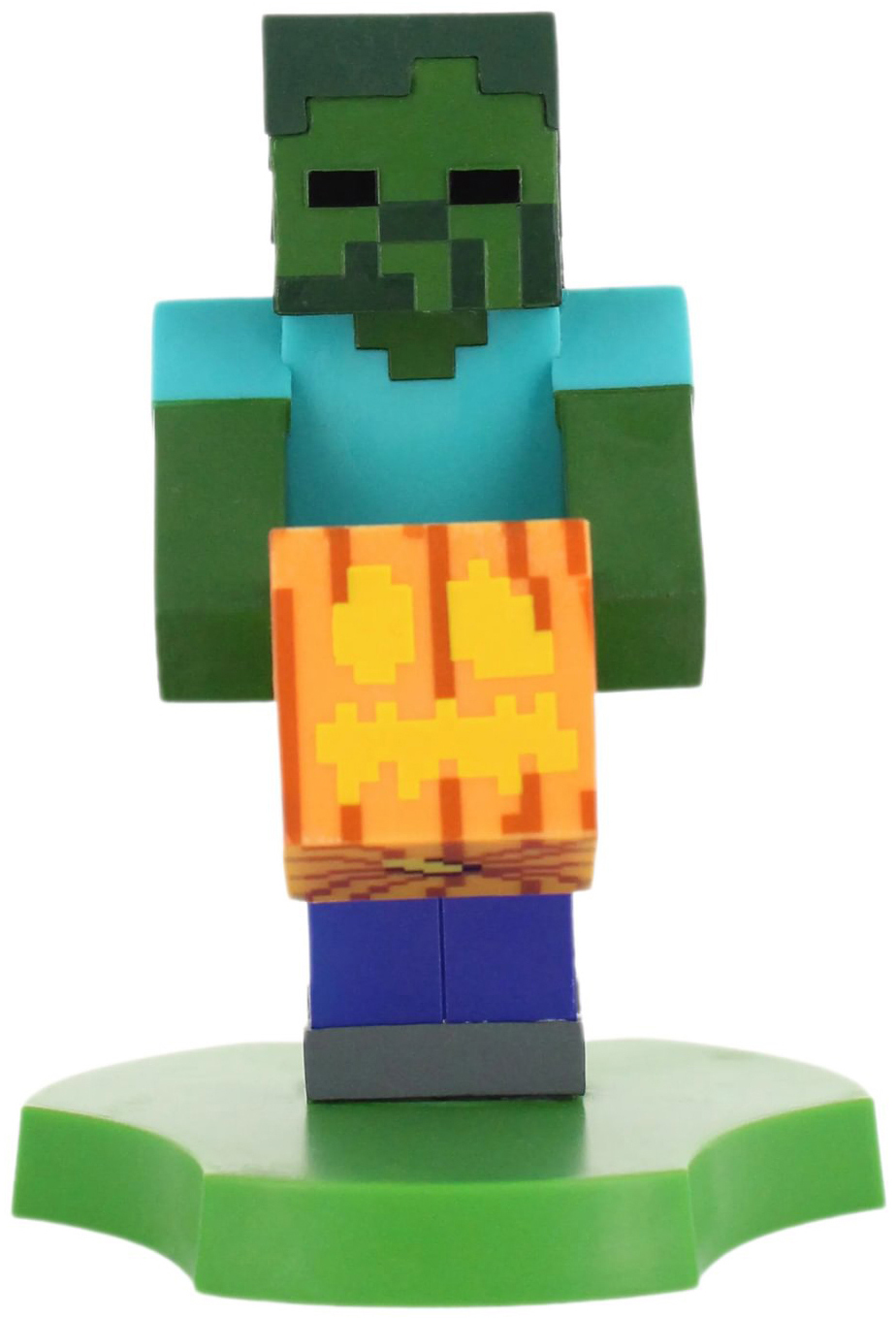 Cable Guys Minecraft Mini pidikefiguuri puhelimille/ohjaimille Zombie ...