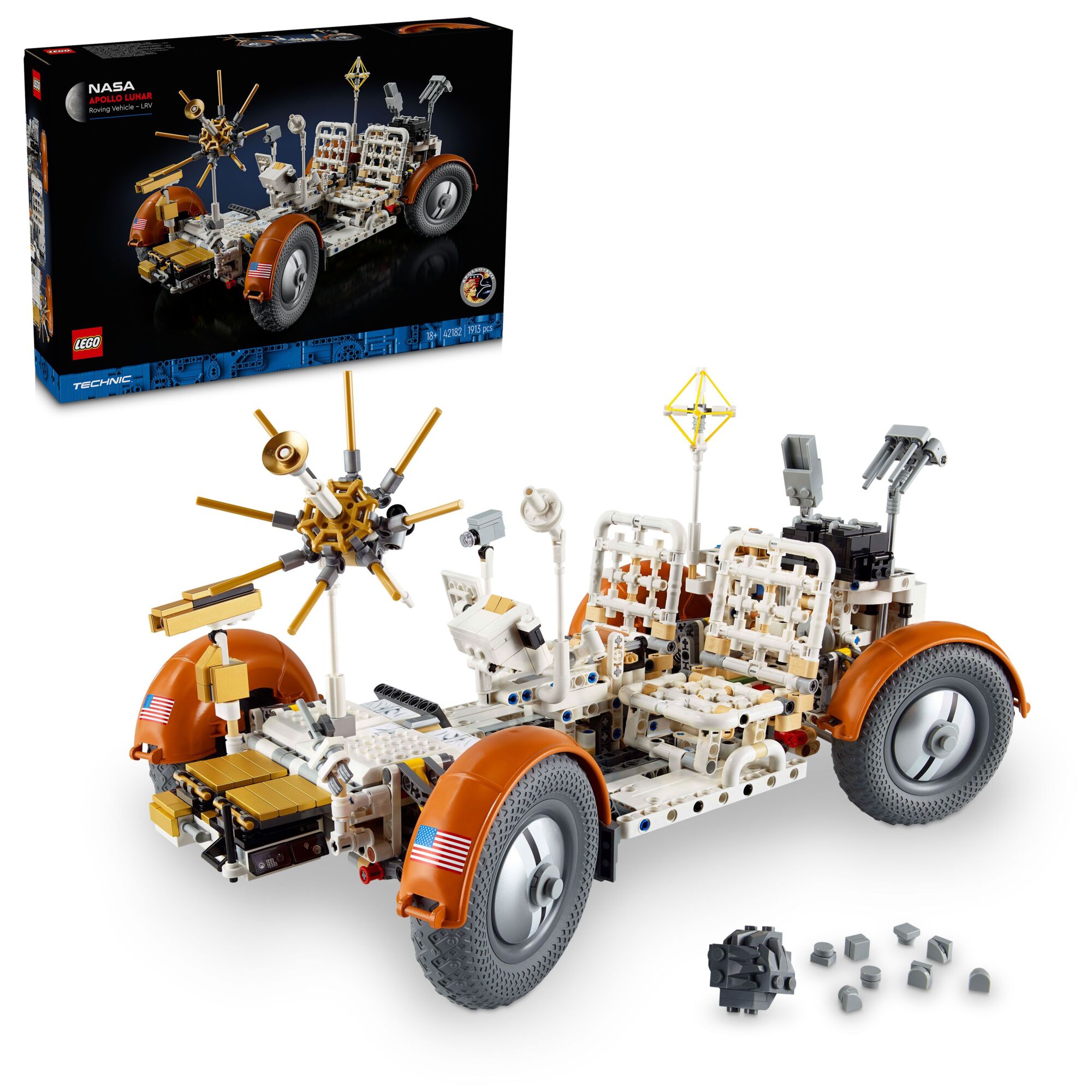 LEGO Technic NASA Apollo Lunar Roving Vehicle (LRV) 42182 - Elkjøp | Elkjøp