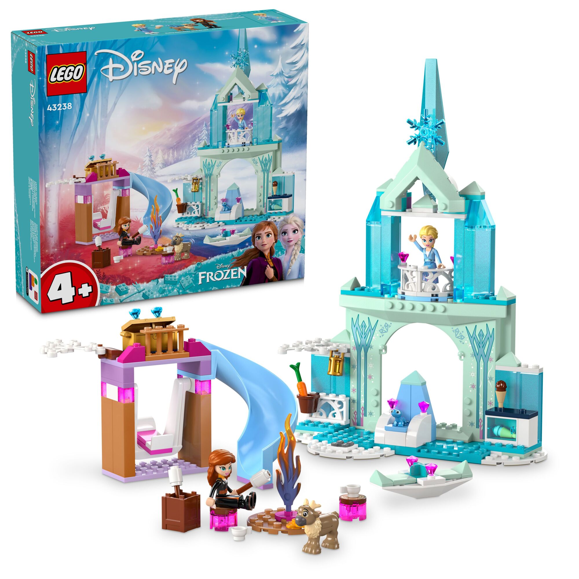 LEGO Disney Princess Elsas Frost-palads 43238 | Elgiganten | Elgiganten
