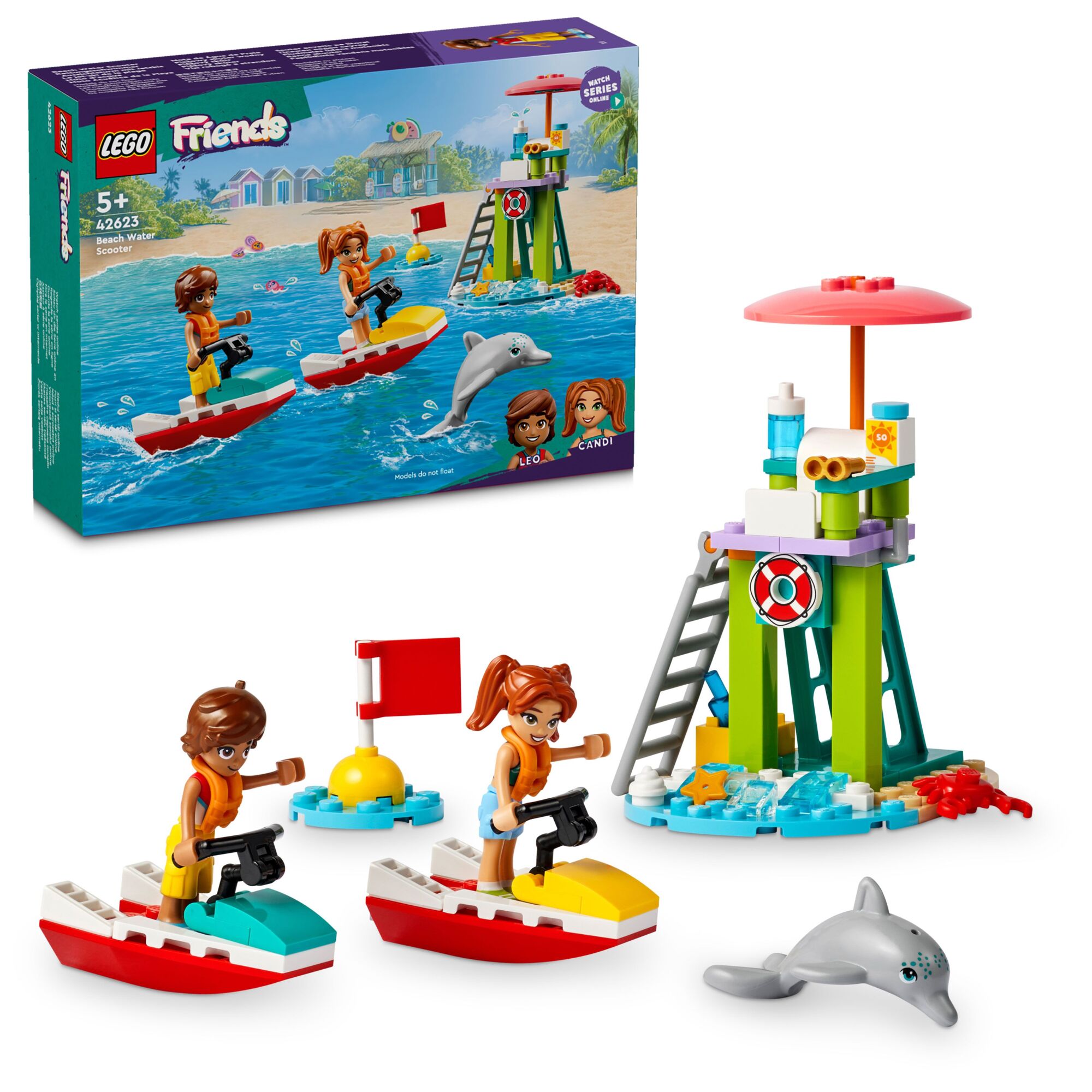 LEGO Friends Strand – Vattenskoter 42623 - Elgiganten - Elgiganten