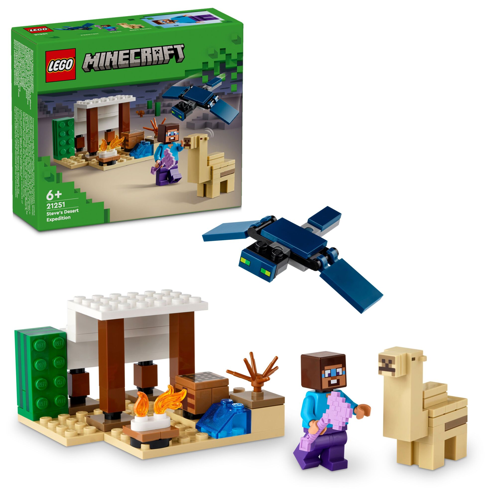 LEGO Minecraft Steven aavikkoretki 21251 - Gigantti verkkokauppa