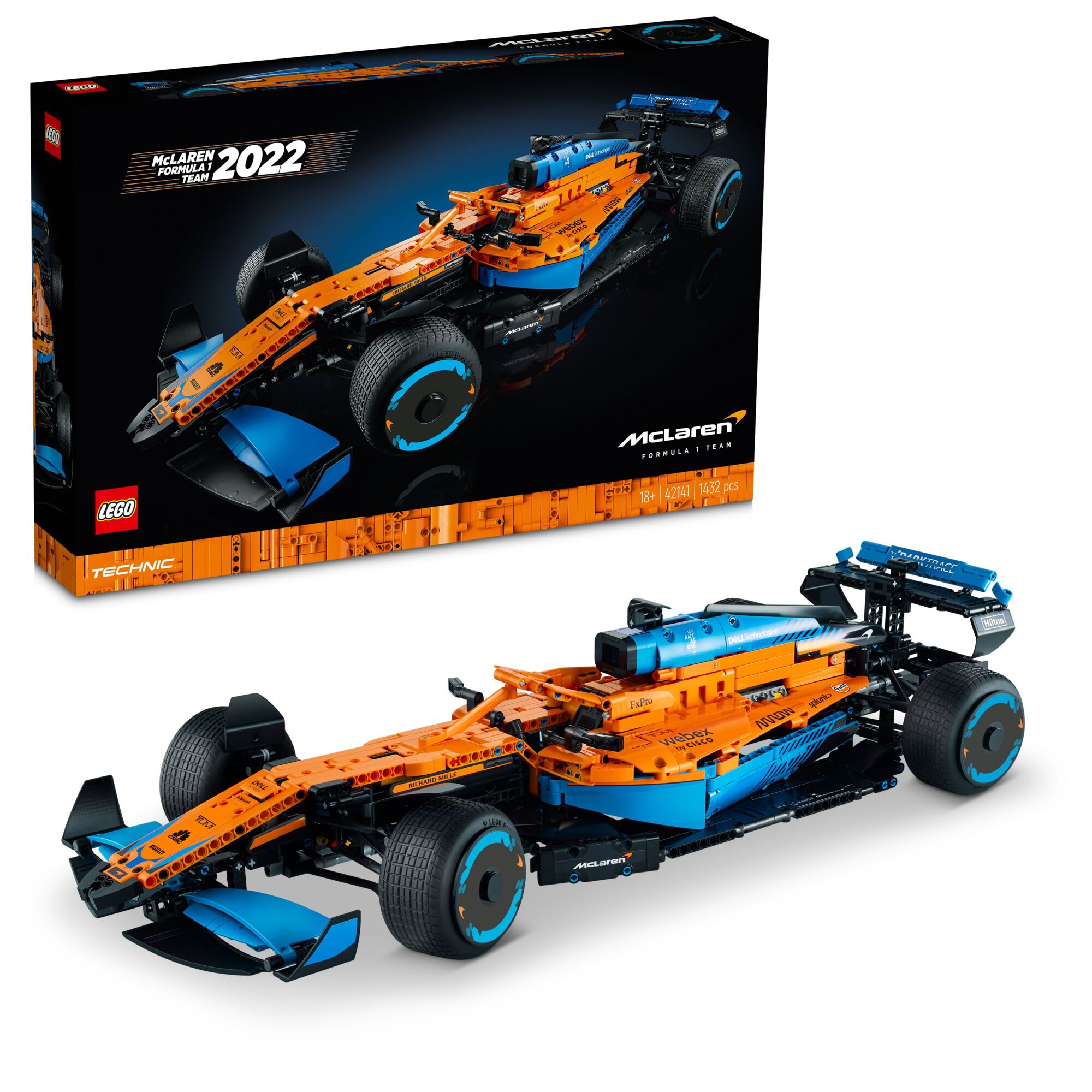 LEGO Technic McLaren Formula 1 racerbil 42141 - Elkjøp | Elkjøp