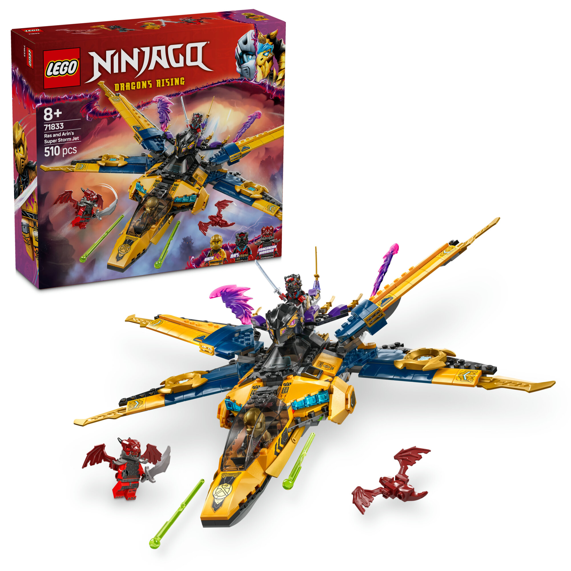 LEGO Ninjago Rasin ja Arinin supernopea suihkari 71833 - Gigantti ...