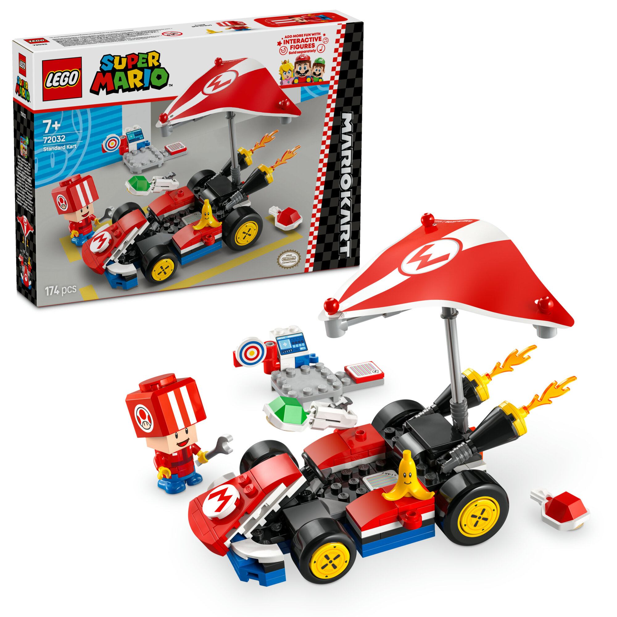LEGO Super Mario Mario Kart – Standard Kart 72032 | Elgiganten | Elgiganten
