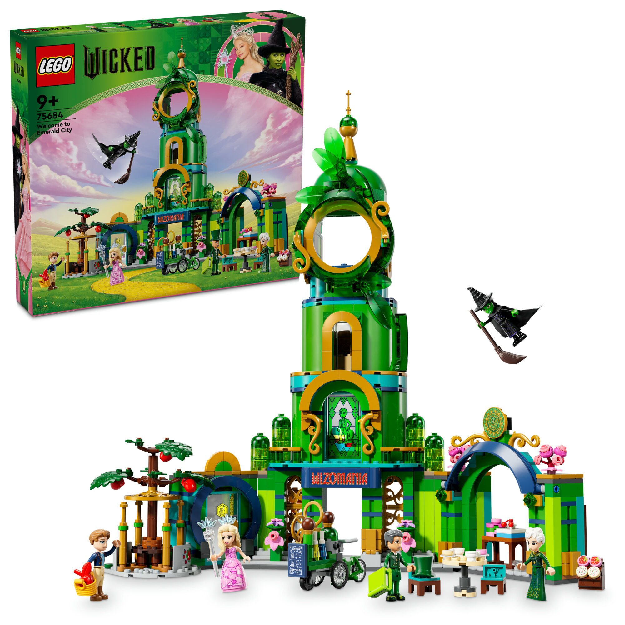 LEGO Wicked Välkommen till Emerald City 75684 - Elgiganten - Elgiganten
