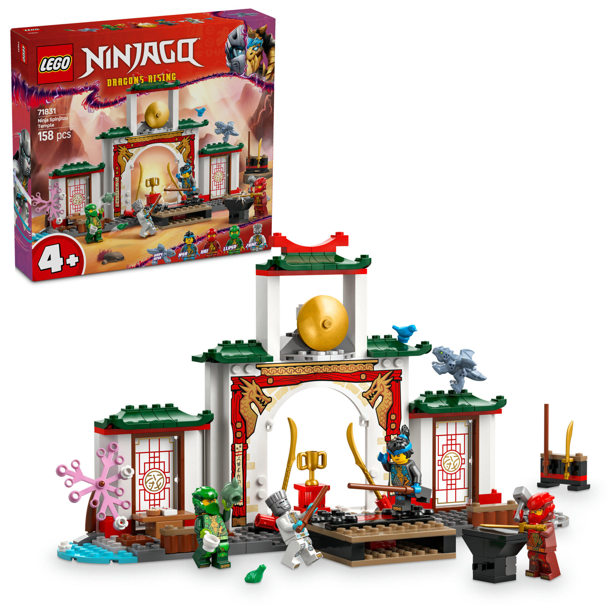 LEGO Ninjago Ninjaenes Spinjitzu-tempel 71831 - Elkjøp | Elkjøp