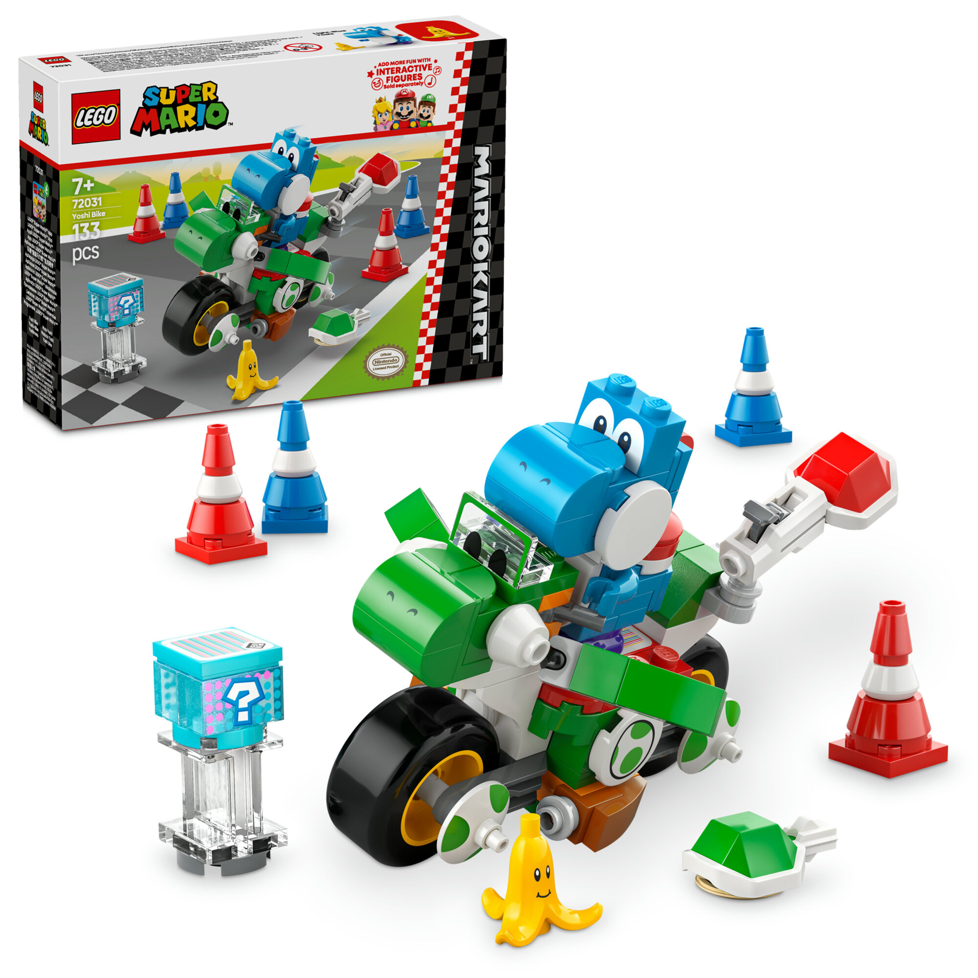 LEGO Super Mario Mario Kart – Yoshi Bike 72031 | Elgiganten | Elgiganten