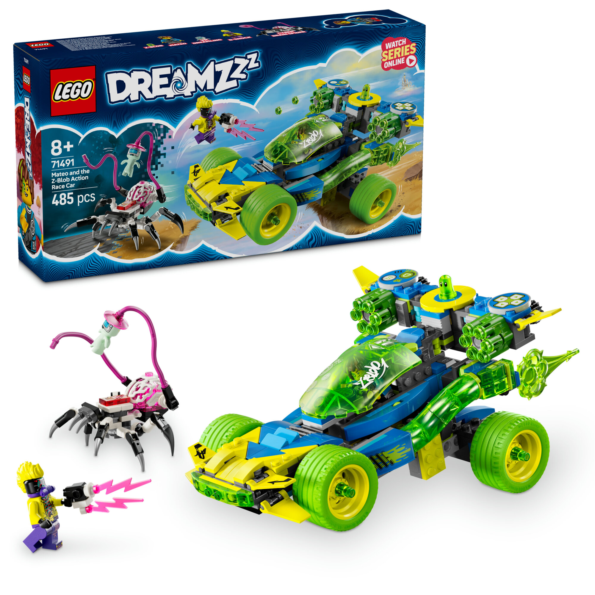 LEGO DREAMZzz Mateo och Z-blob-racerbilen 71491 - Elgiganten - Elgiganten
