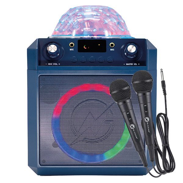 N-Gear Block Party 602 - festhøjttaler med karaoke og lyseffekter ...