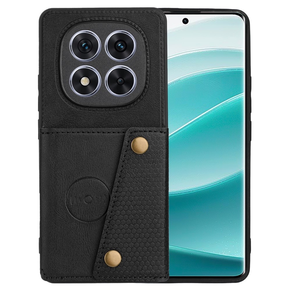 SKALO Xiaomi Redmi Note 14 Pro+ 5G PU-lædercover med 2 kortslots Cover ...
