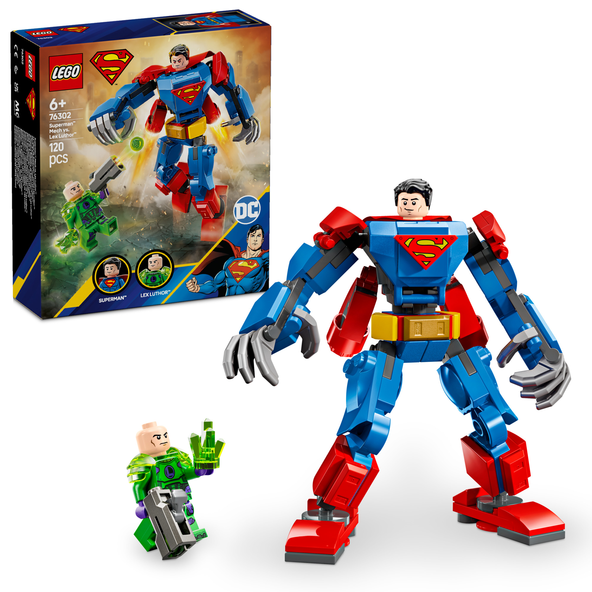 LEGO Super Heroes Superman-robot mot Lex Luthor 76302 - Elkjøp | Elkjøp
