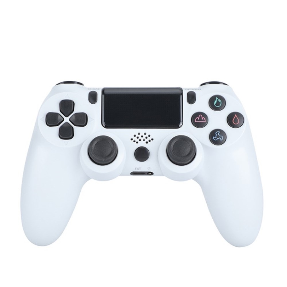 Trådløs PS4-spillkontroller med høyttaler og stereohodesettkontakt ...