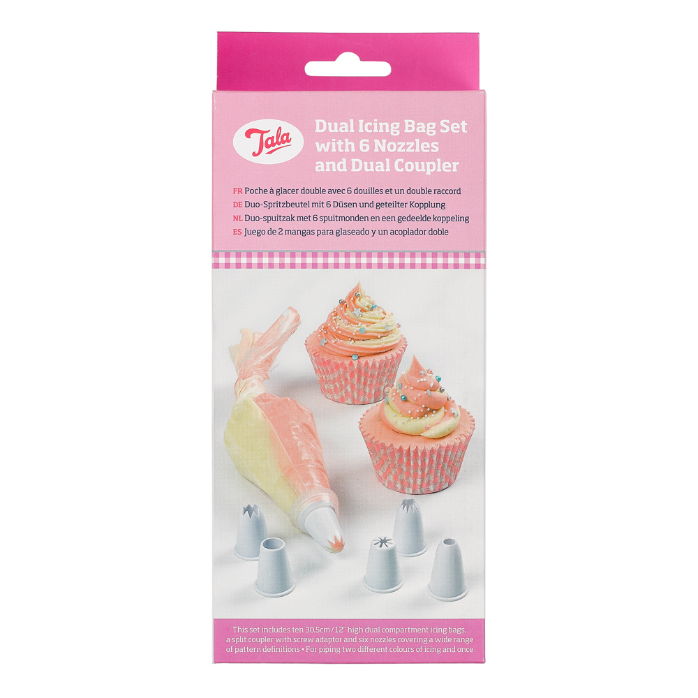 Tala Pursotinsetti, 10 isoa 30 cm Kaksois Pursotuspussia ja 6 tyllaa ...