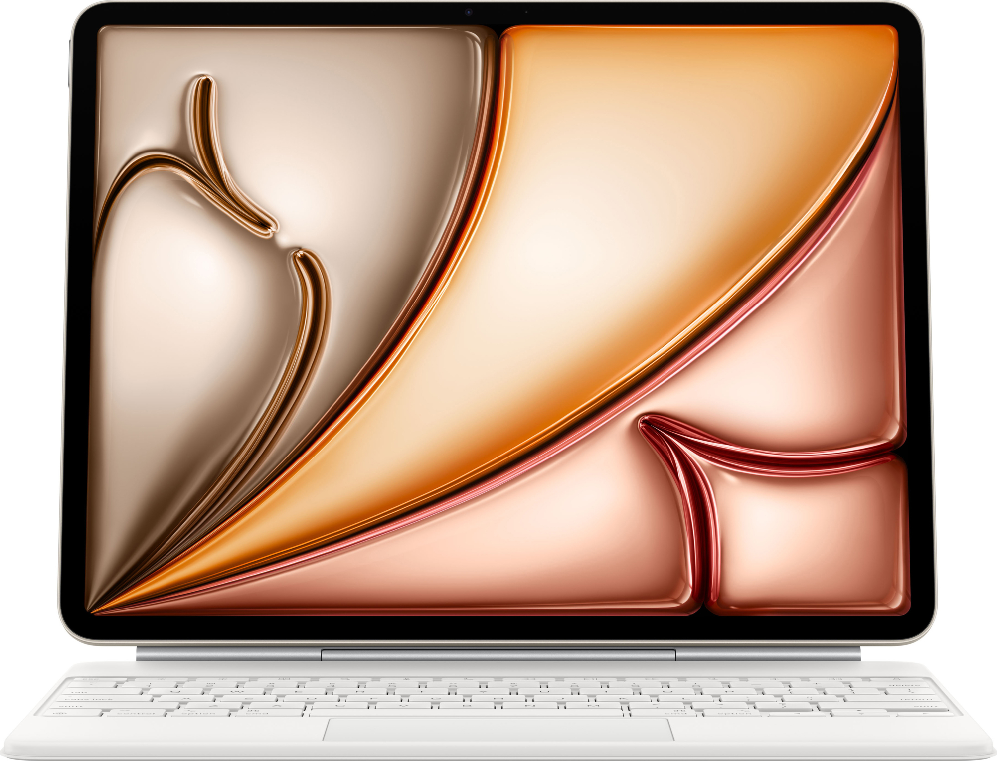 Magic Keyboard för iPad Air 13-tum (M3) Svenskt (Vit) - Elgiganten ...