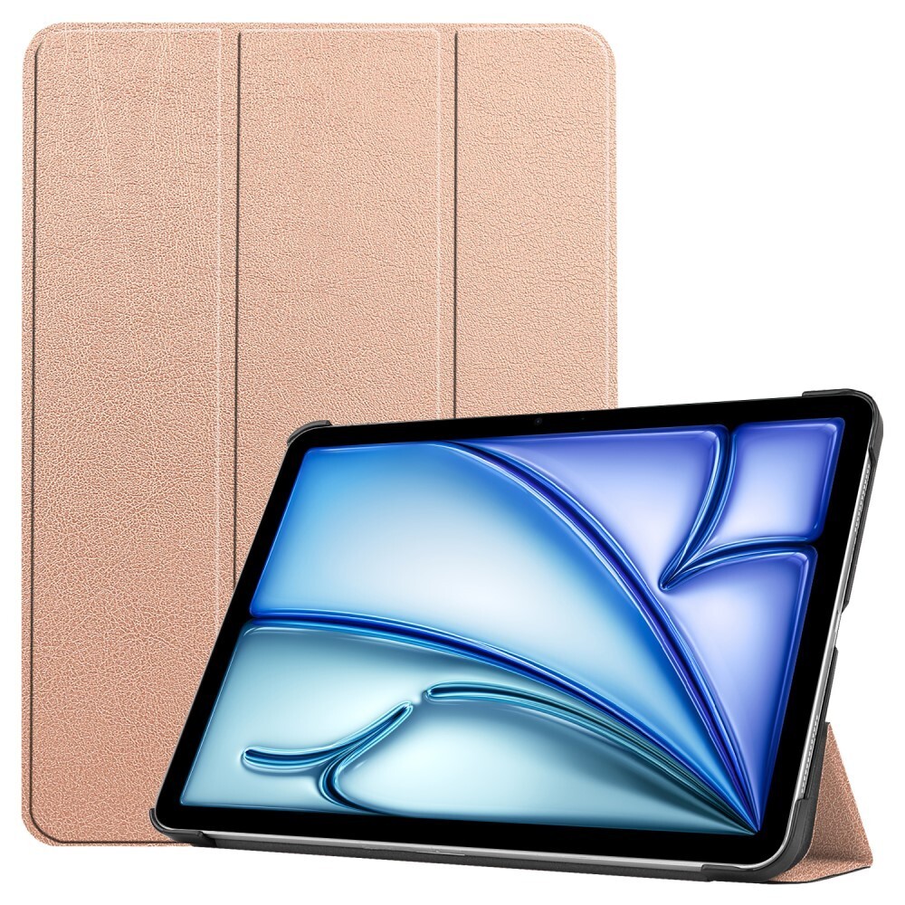 Till iPad Air 13 (2024) Slim fit tri-fold fodral - RoseGold ...