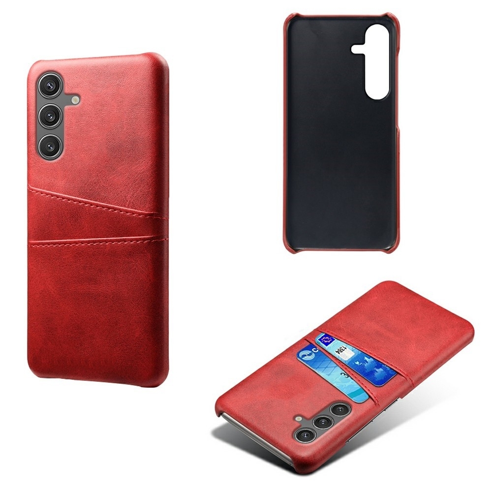 Til Samsung Galaxy S25 KSQ PU-læderbelagt skal hårdt etui | Elgiganten ...