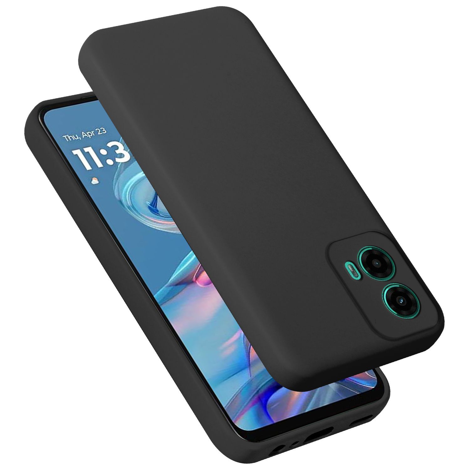 Motorola Moto G45 deksel case cover (svart) - Elkjøp | Elkjøp