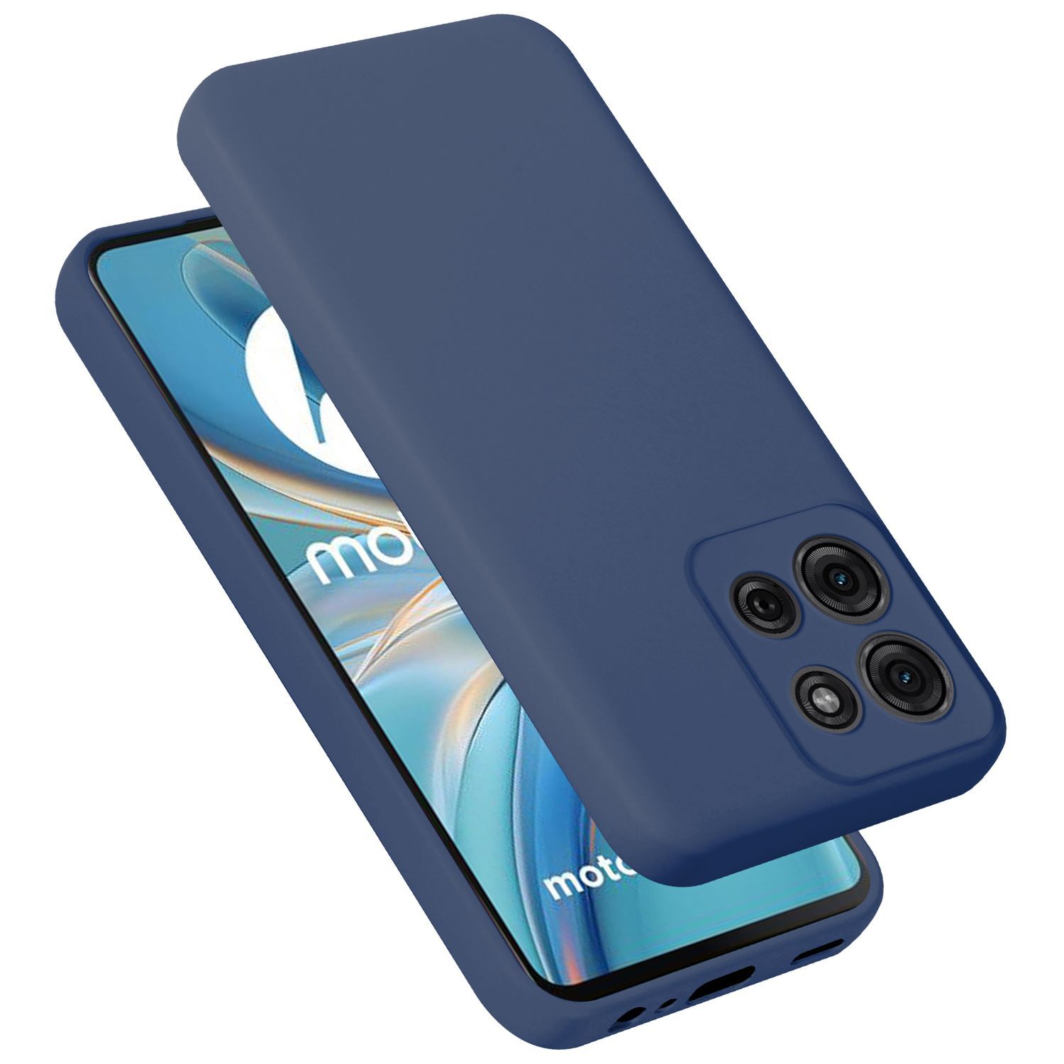 Motorola Moto G75 deksel case cover (blå) - Elkjøp | Elkjøp