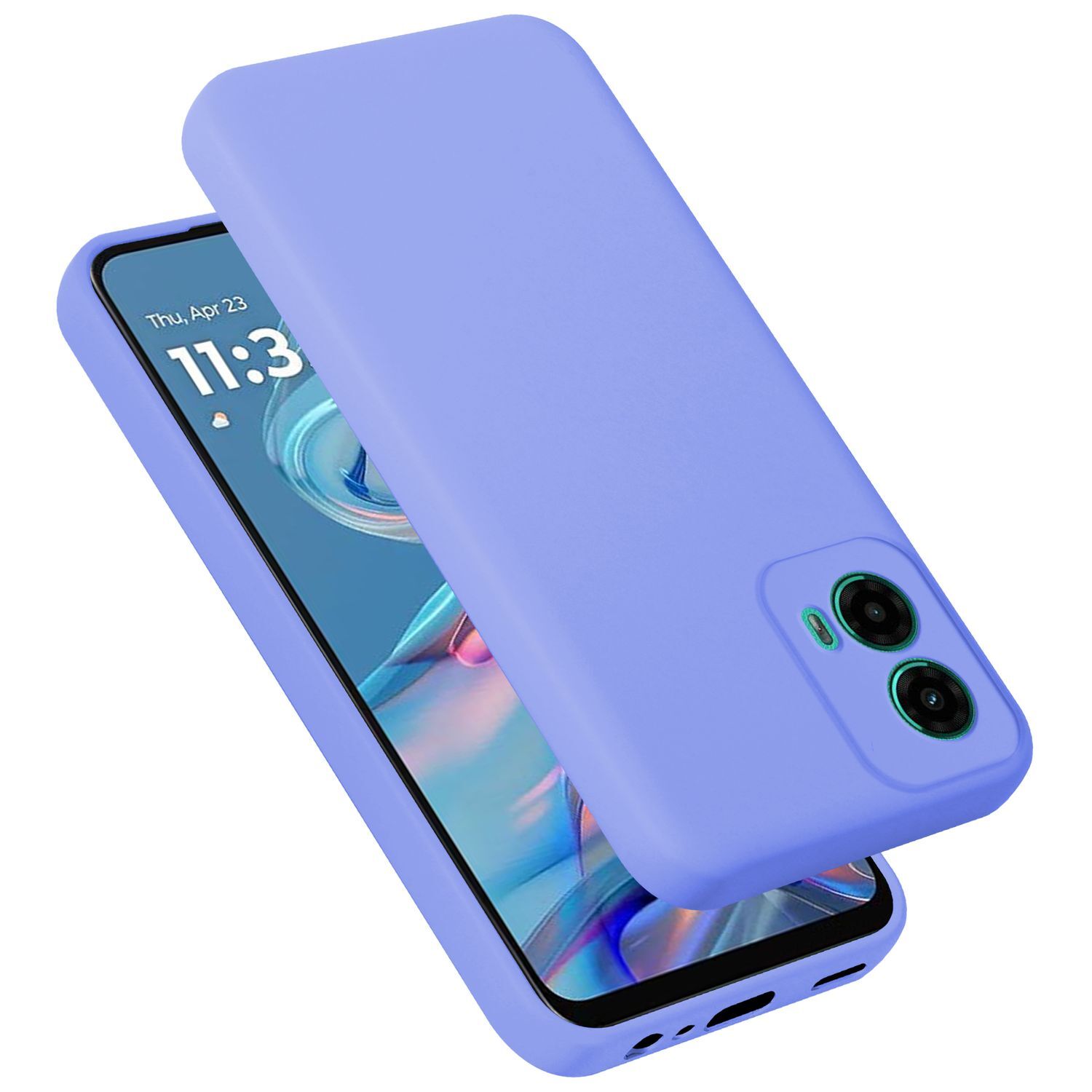 Motorola Moto G45 deksel case cover (lilla) - Elkjøp | Elkjøp