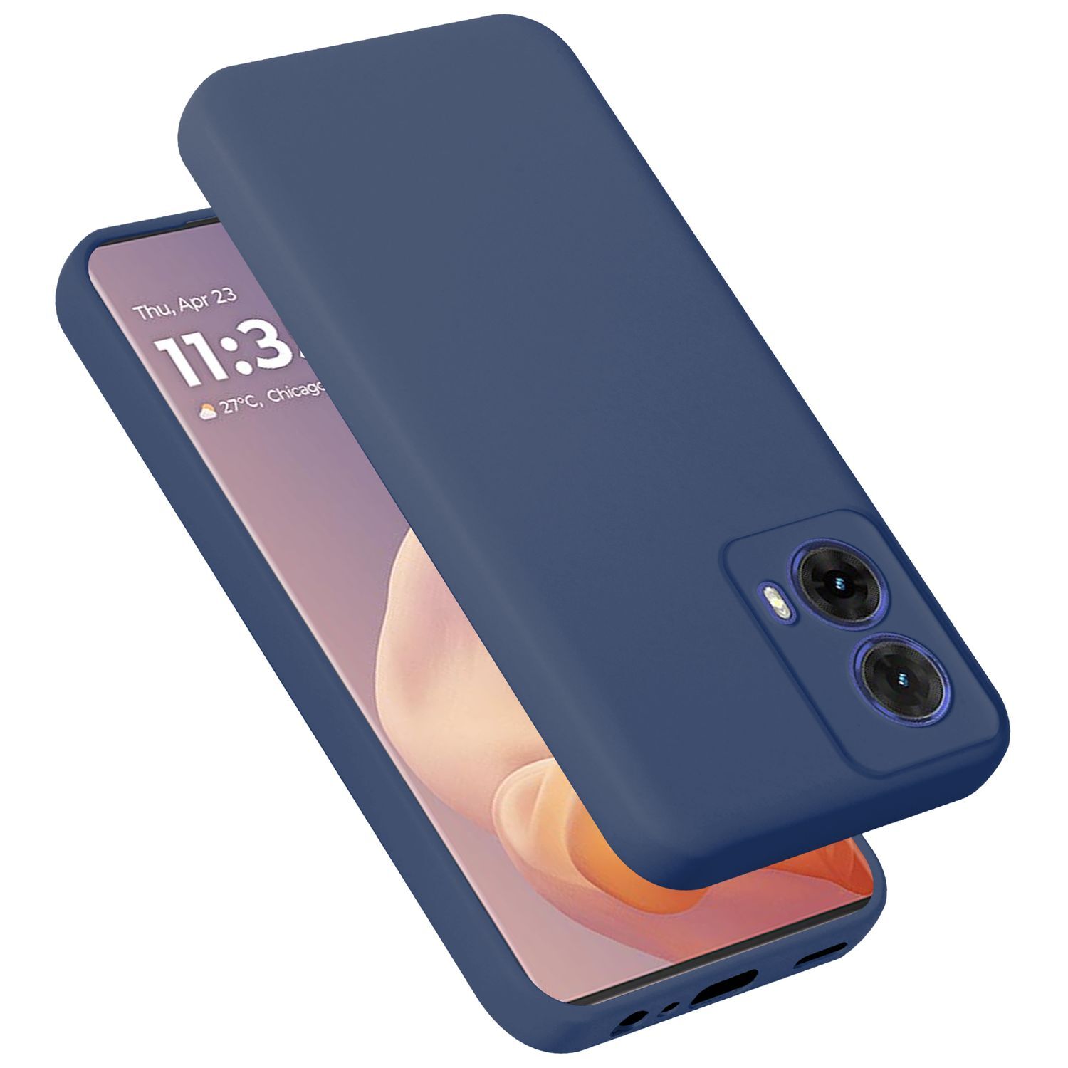 Motorola Moto G85 deksel case cover (blå) - Elkjøp | Elkjøp
