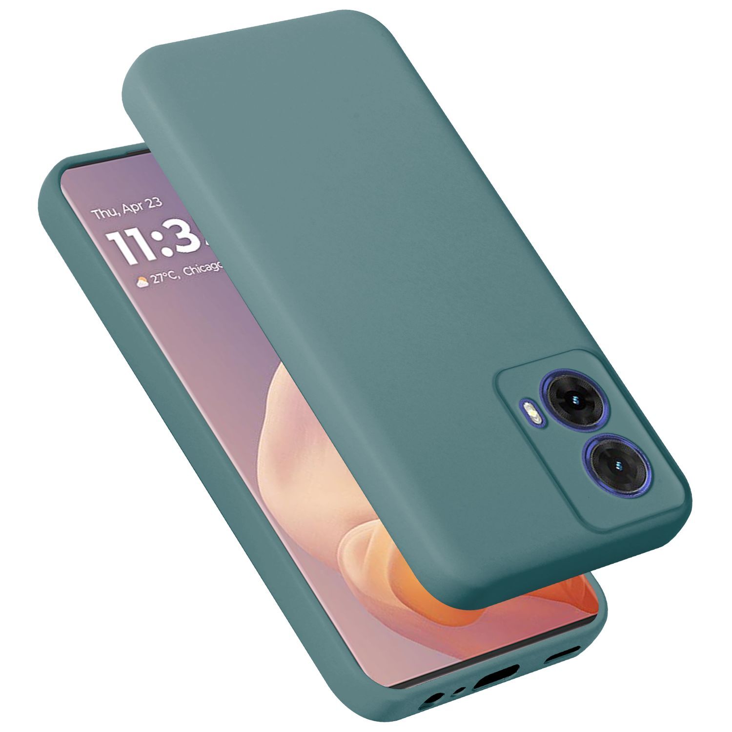 Motorola Moto G85 deksel case cover (grønn) - Elkjøp | Elkjøp